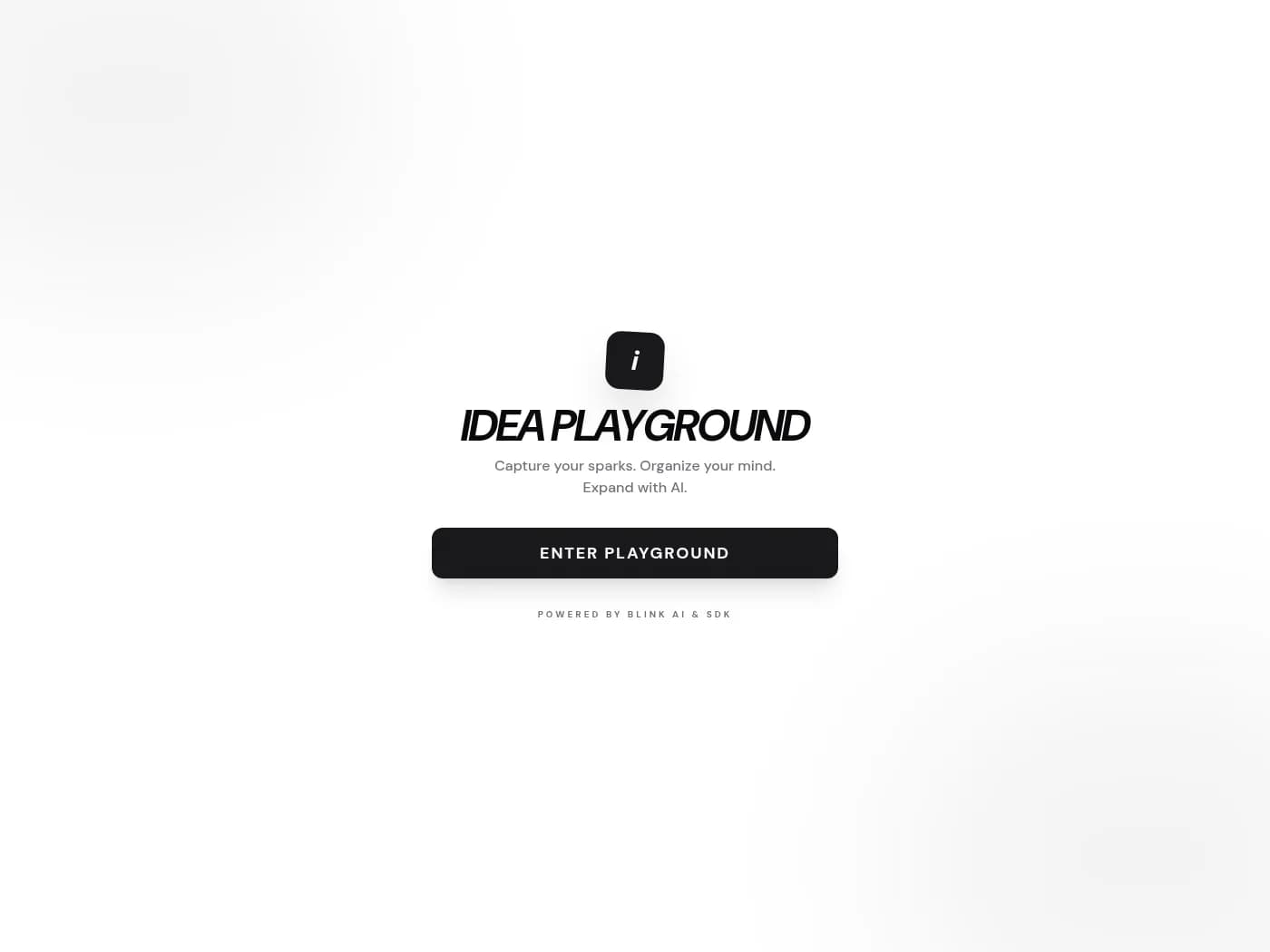 Idea Playground