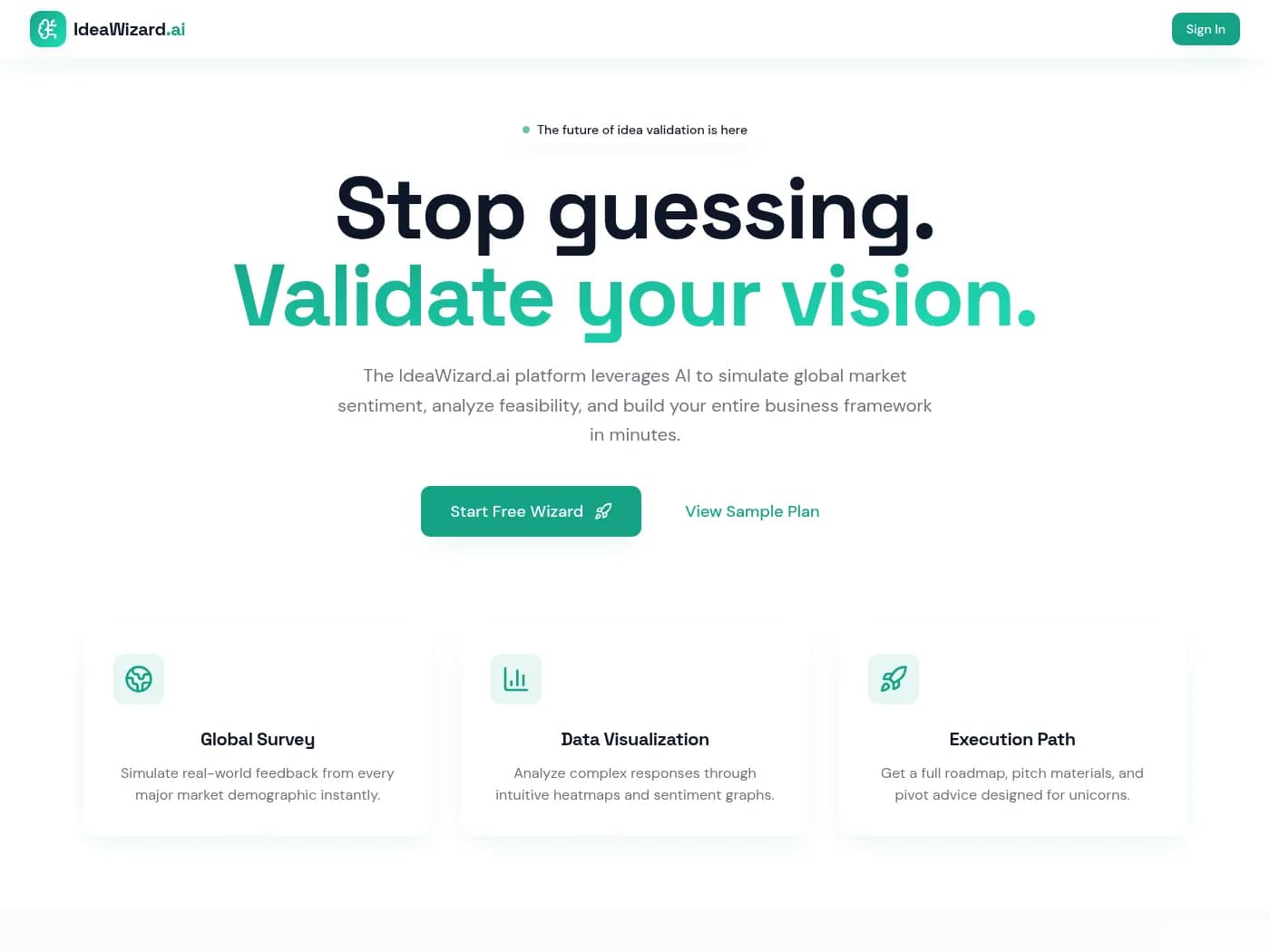 Idea Validation Wizard