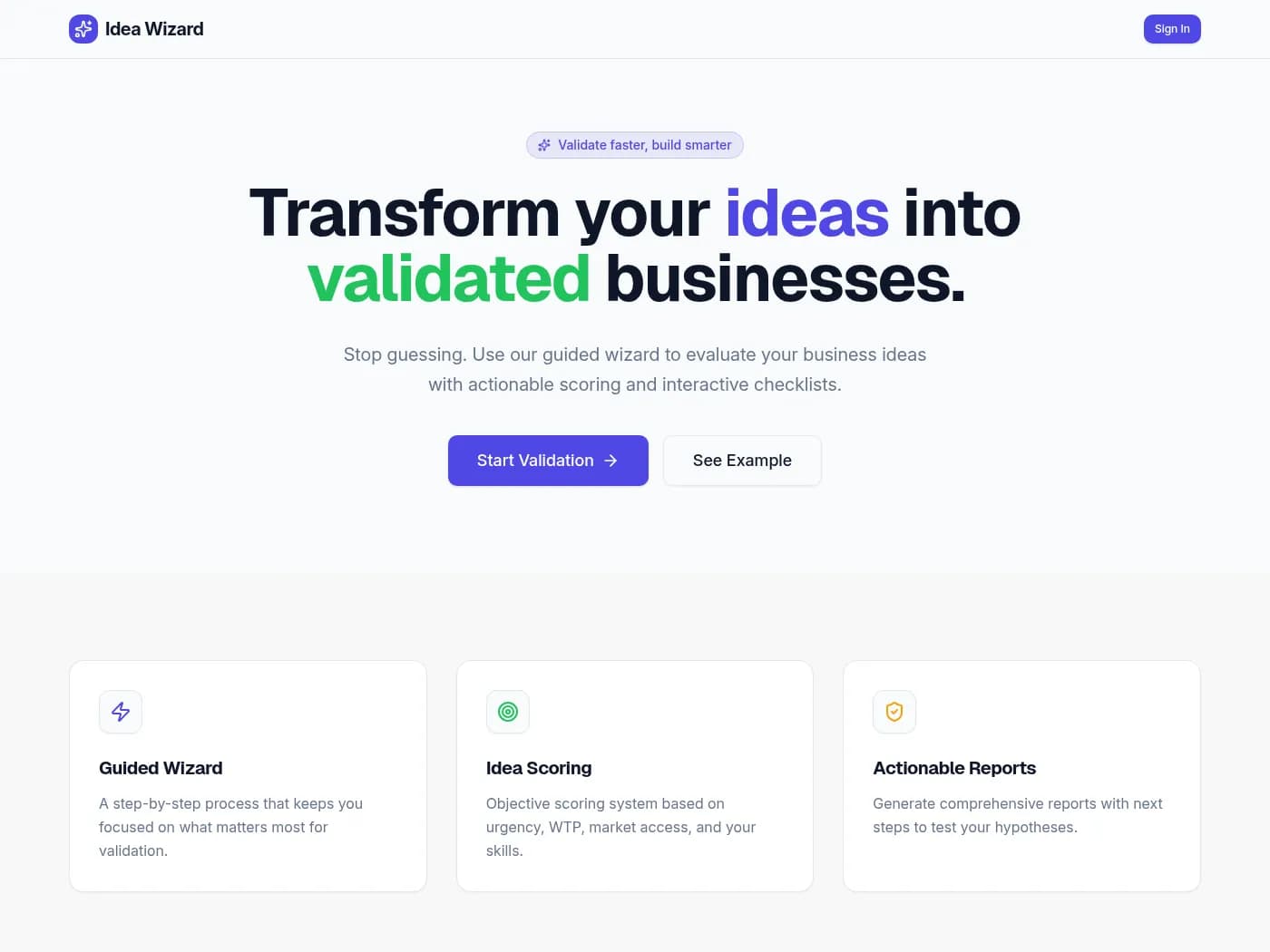 Idea Wizard
