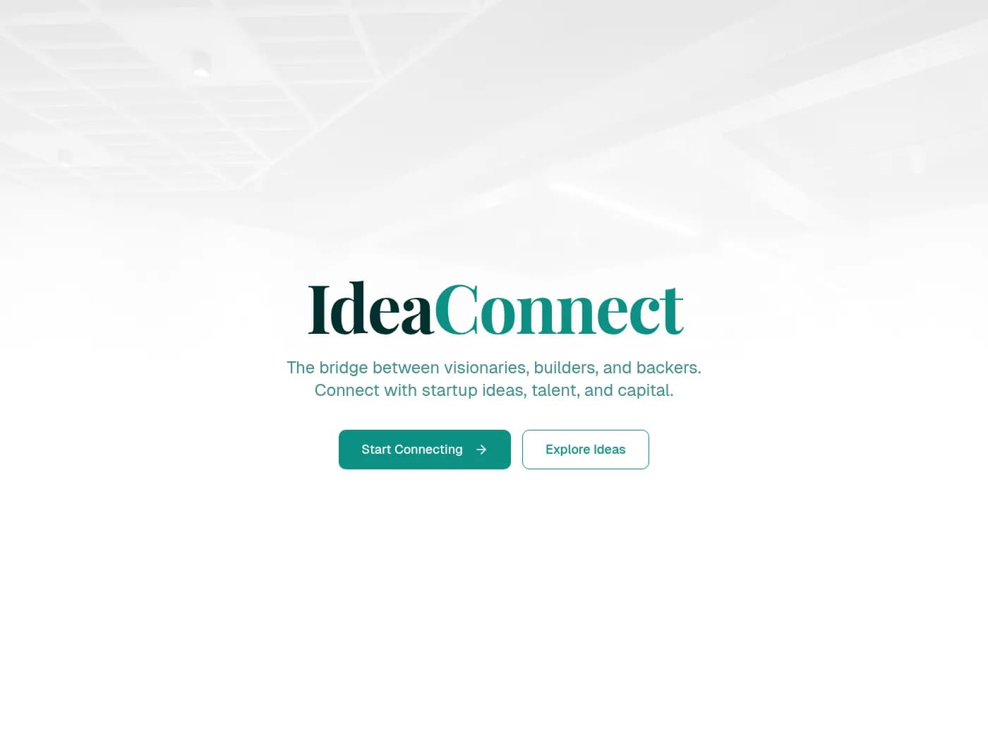 IdeaConnect Platform