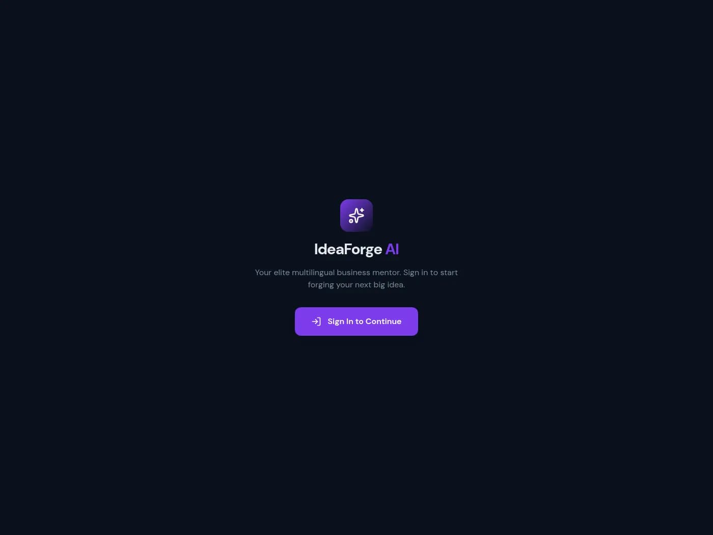 IdeaForge AI Mentor