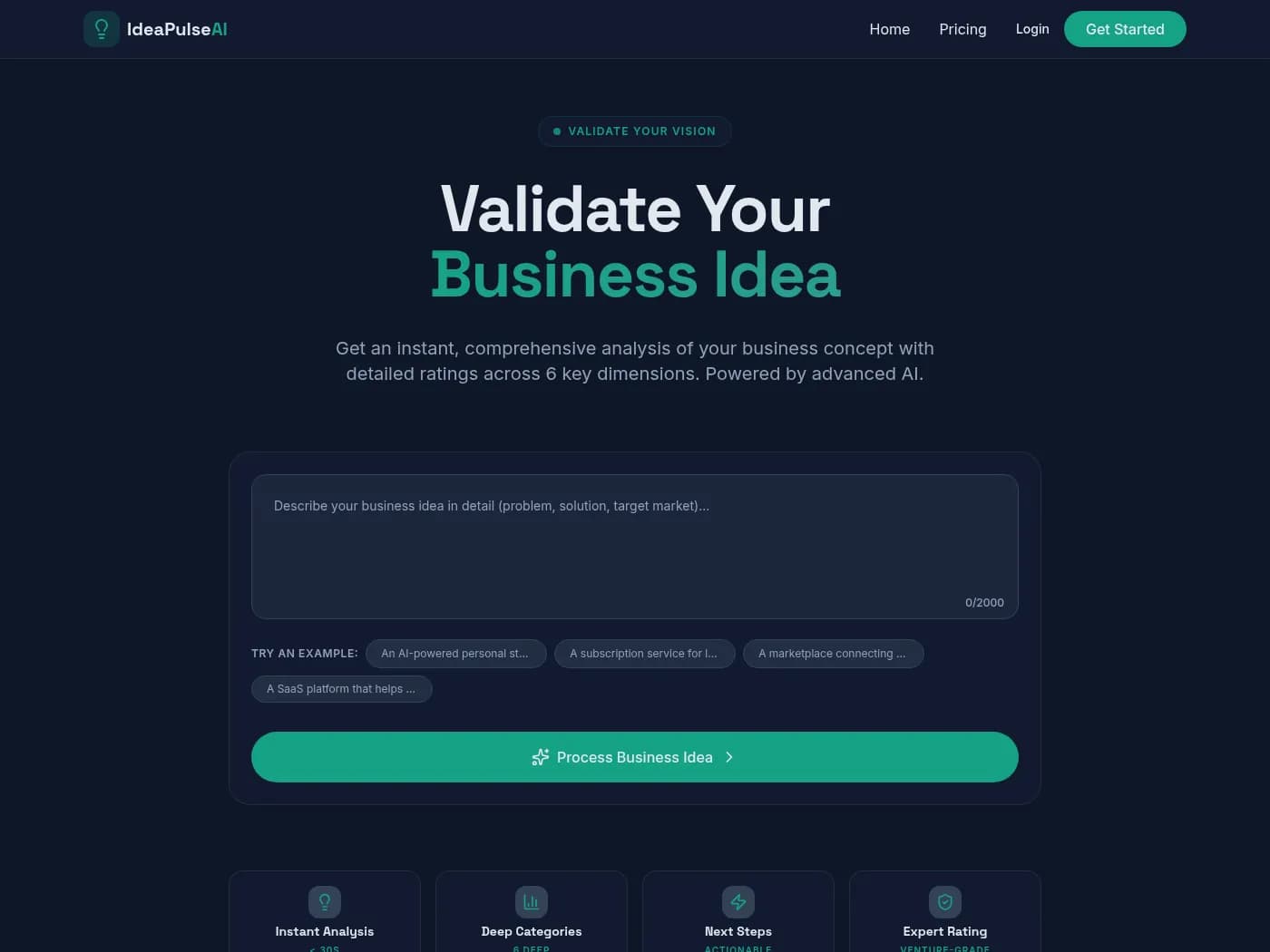 IdeaPulse AI Analyst
