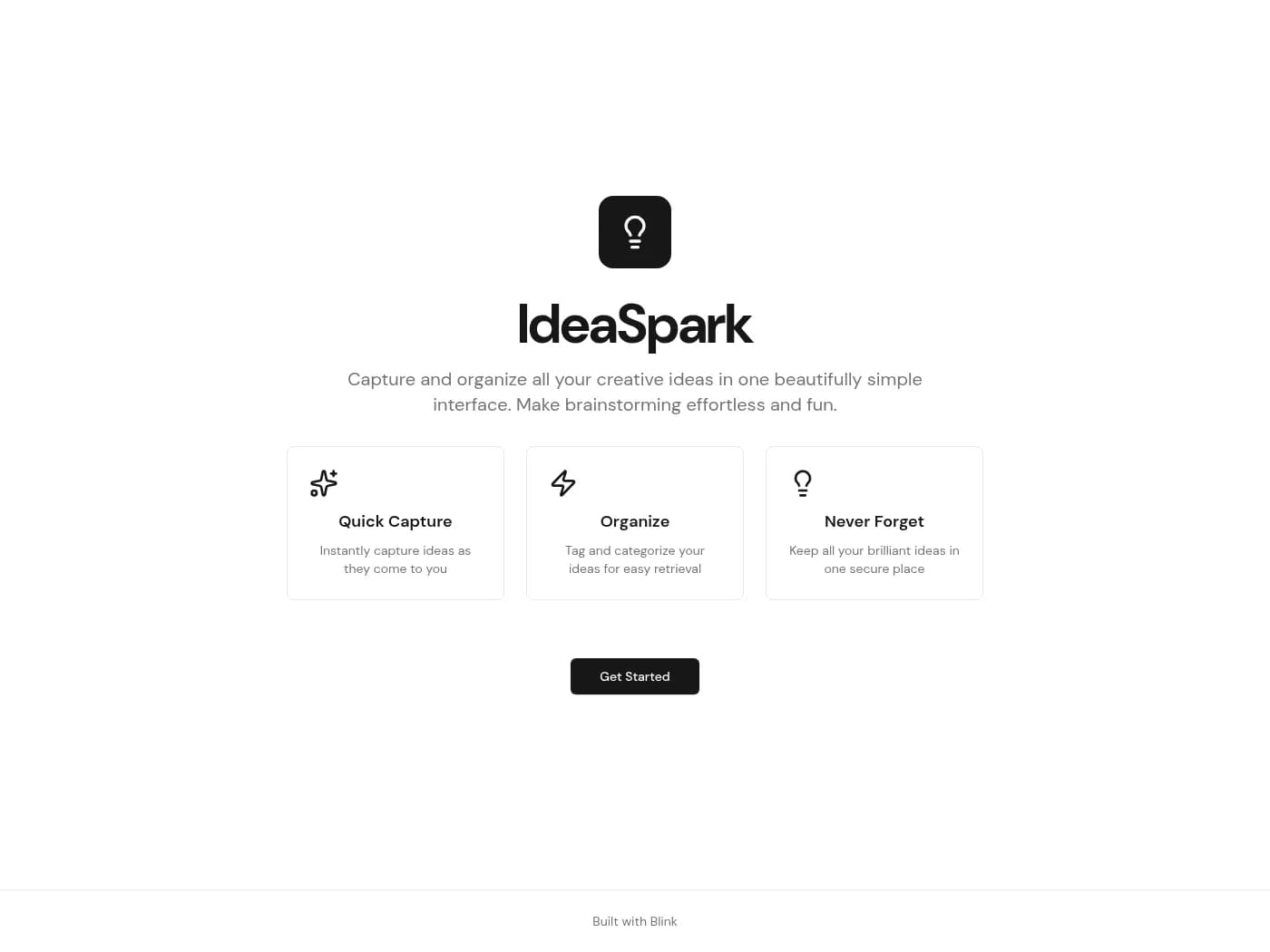 IdeaSpark App