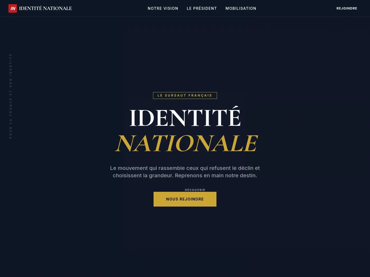 Identité Nationale Site