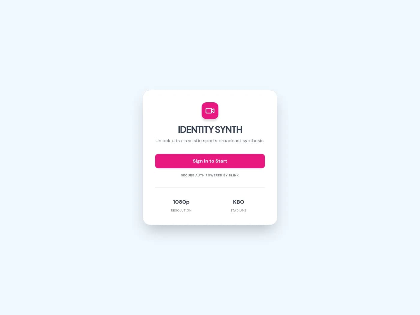 Identity Video Synth