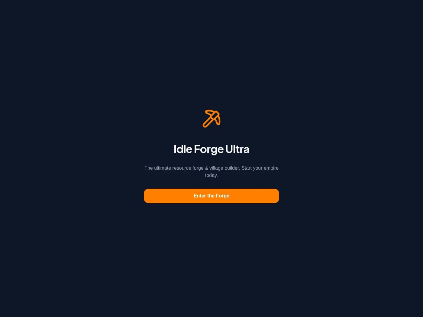 Idle Forge Ultra