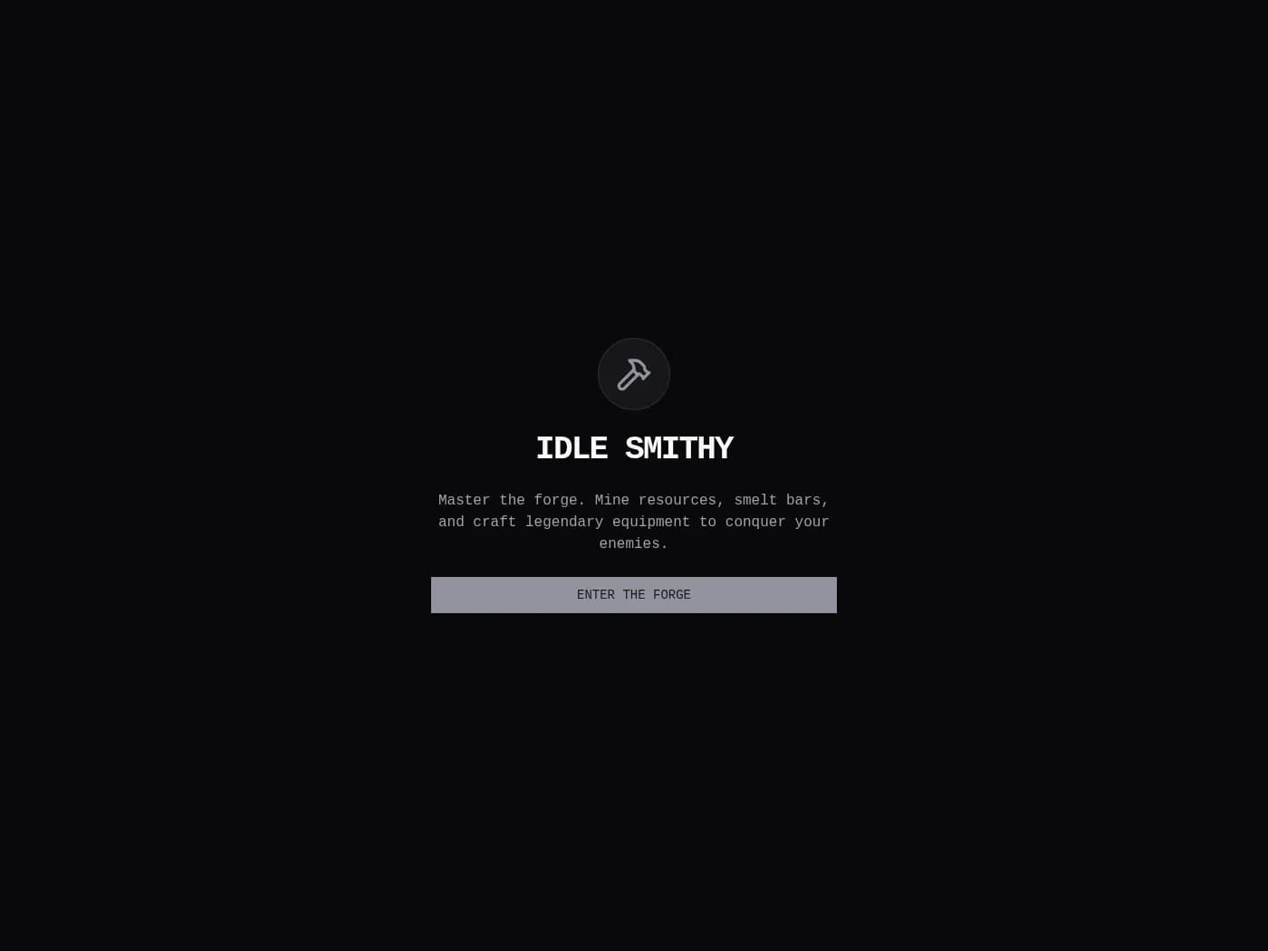Minimal Idle Smithy