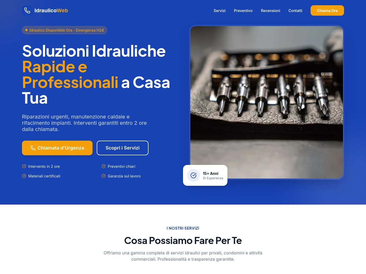 Idraulico Web Veloce
