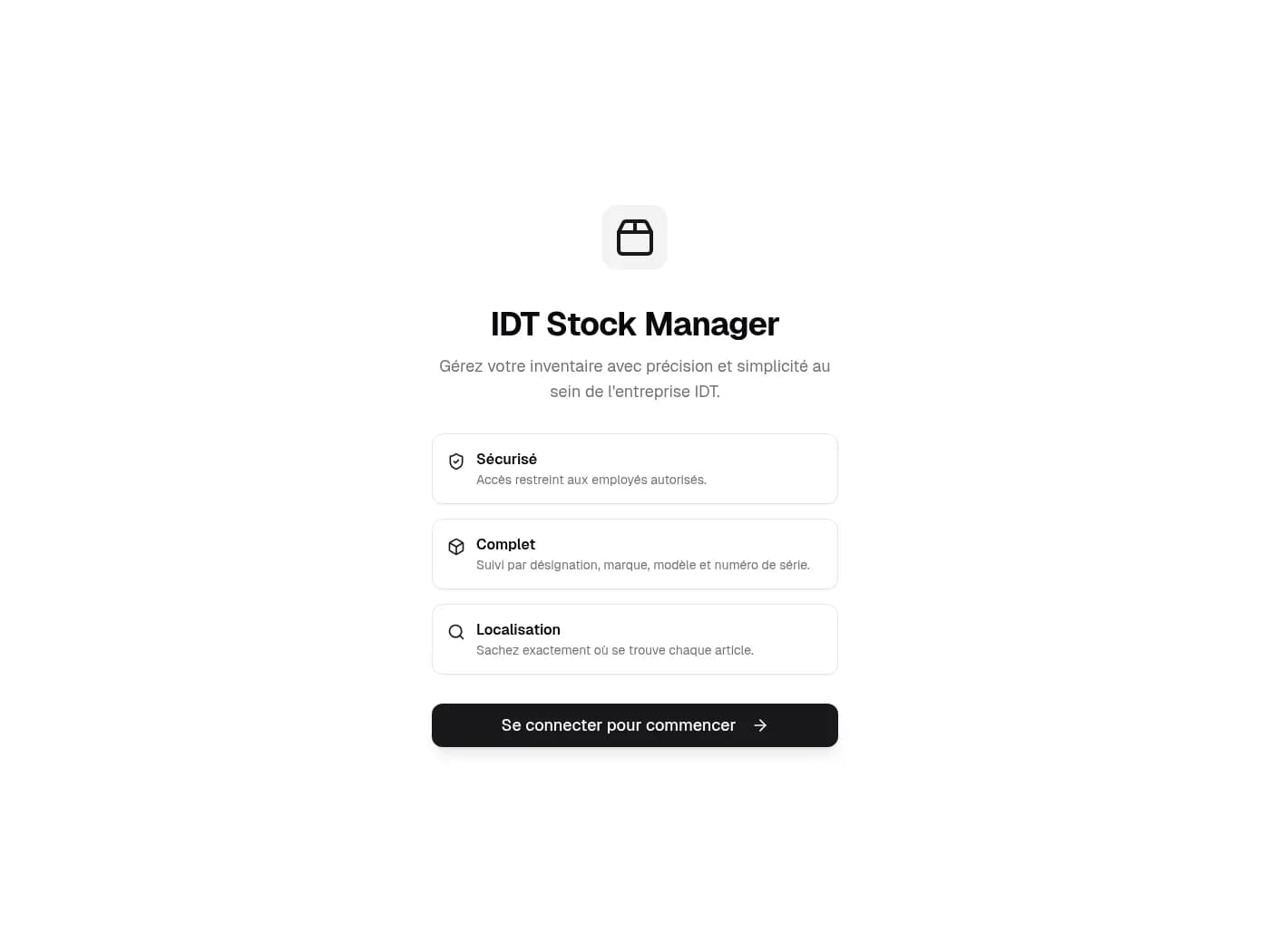 IDT Stock Manager