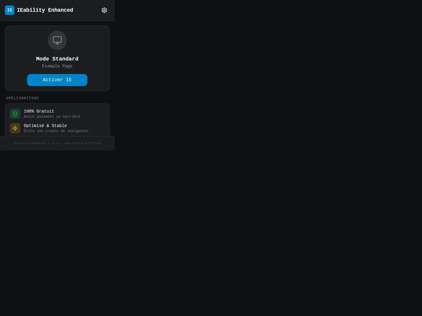 Ieability Enhanced Extension