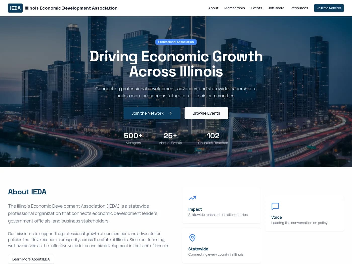 IEDA Homepage Redesign
