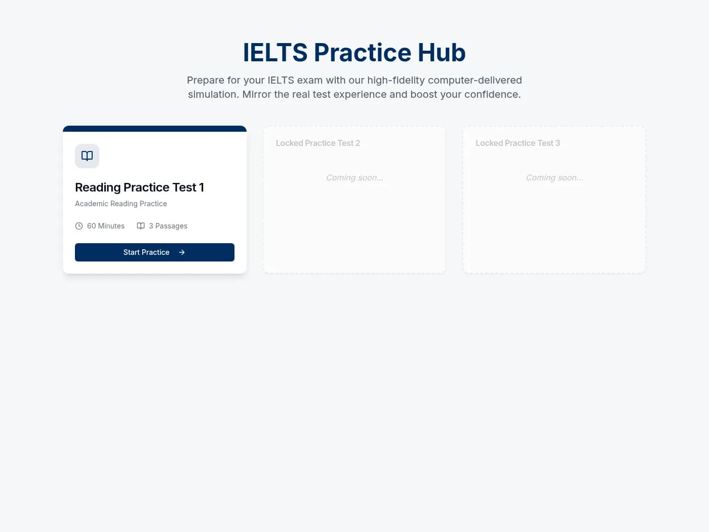 IELTS Practice Hub