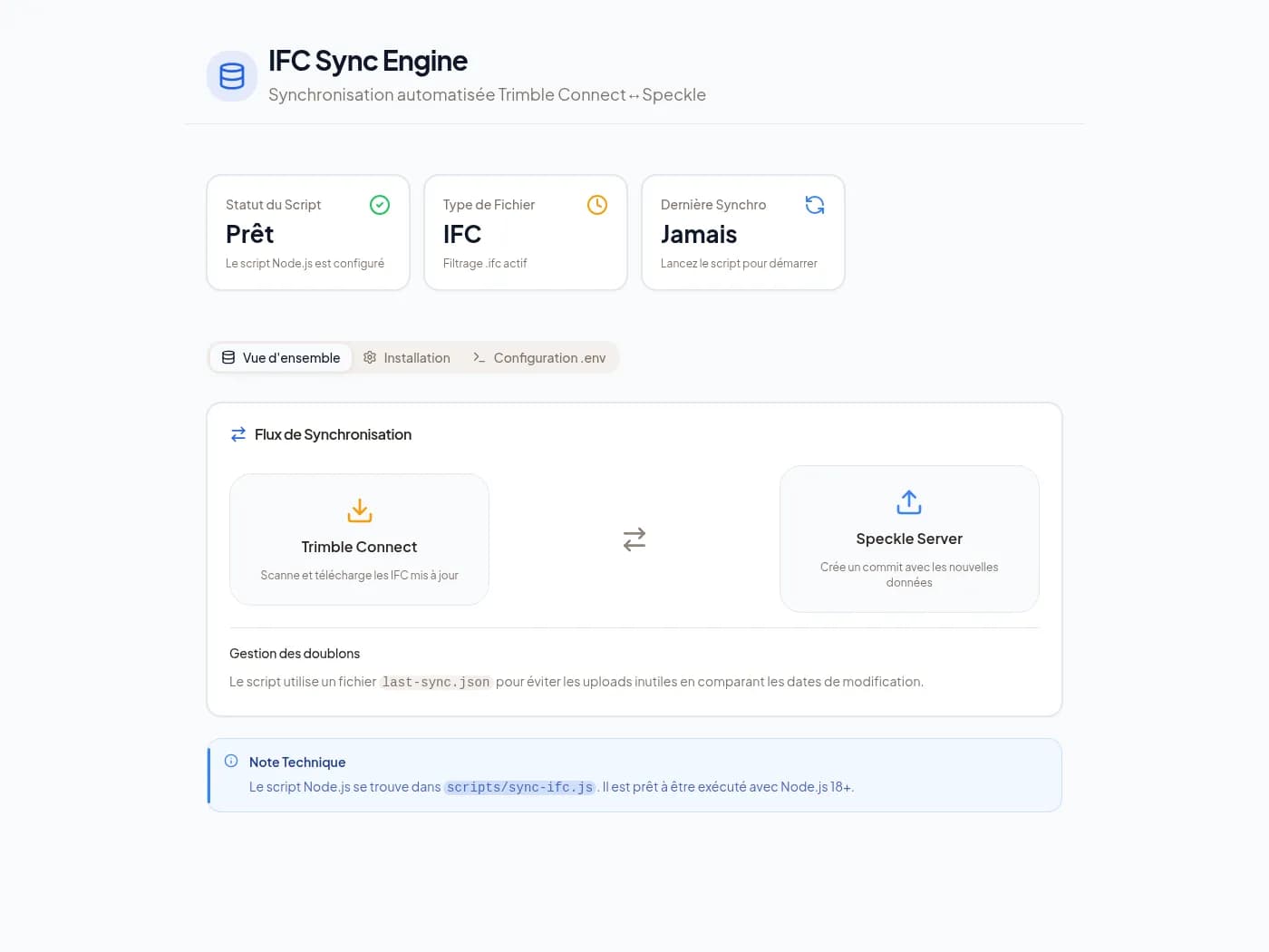 IFC Sync Engine