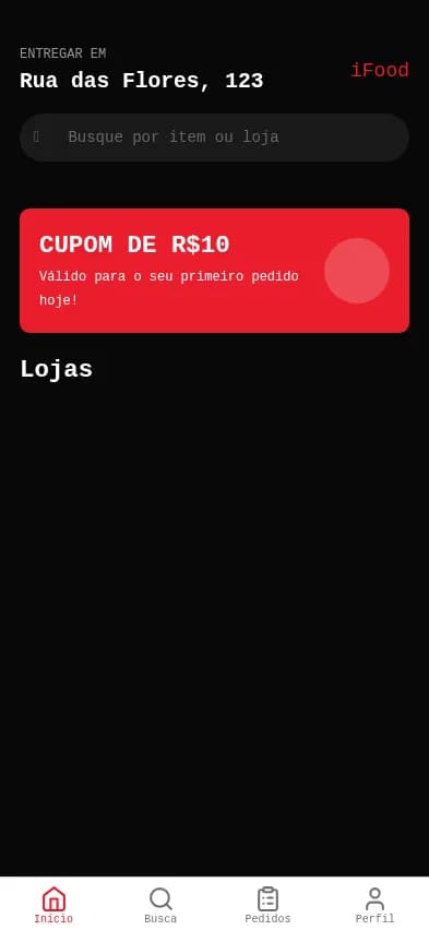iFood Clone App