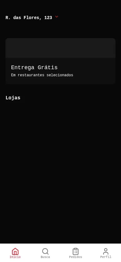 iFood Mobile Clone