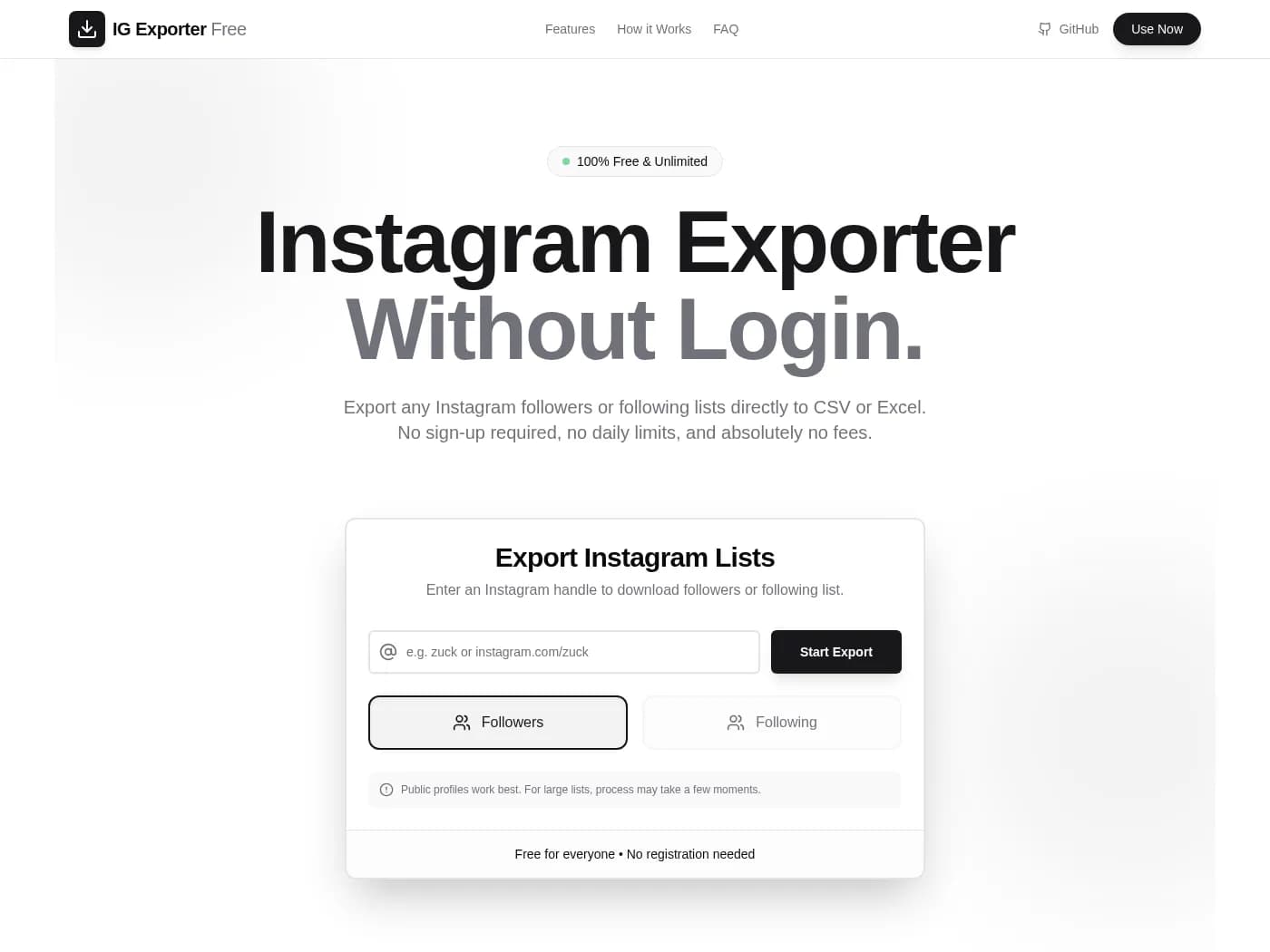 IG Exporter Free