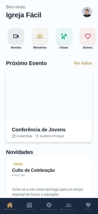 Igreja Fácil App