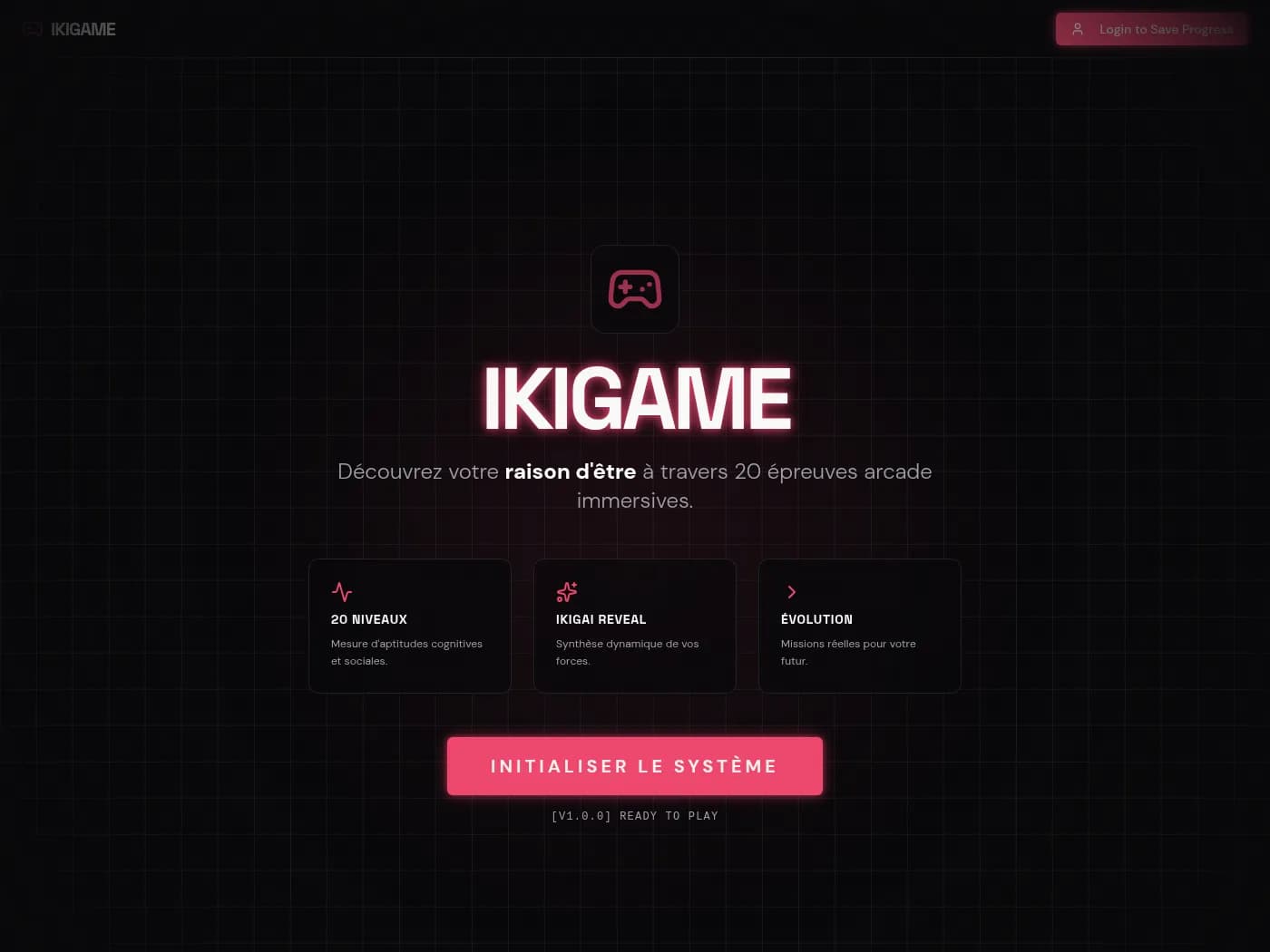 Ikigai Arcade Quest