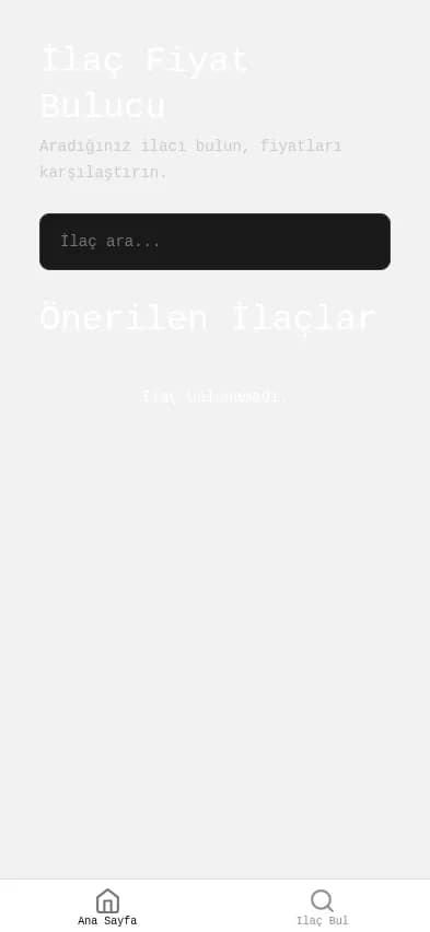 İlaç Fiyat Bulucu