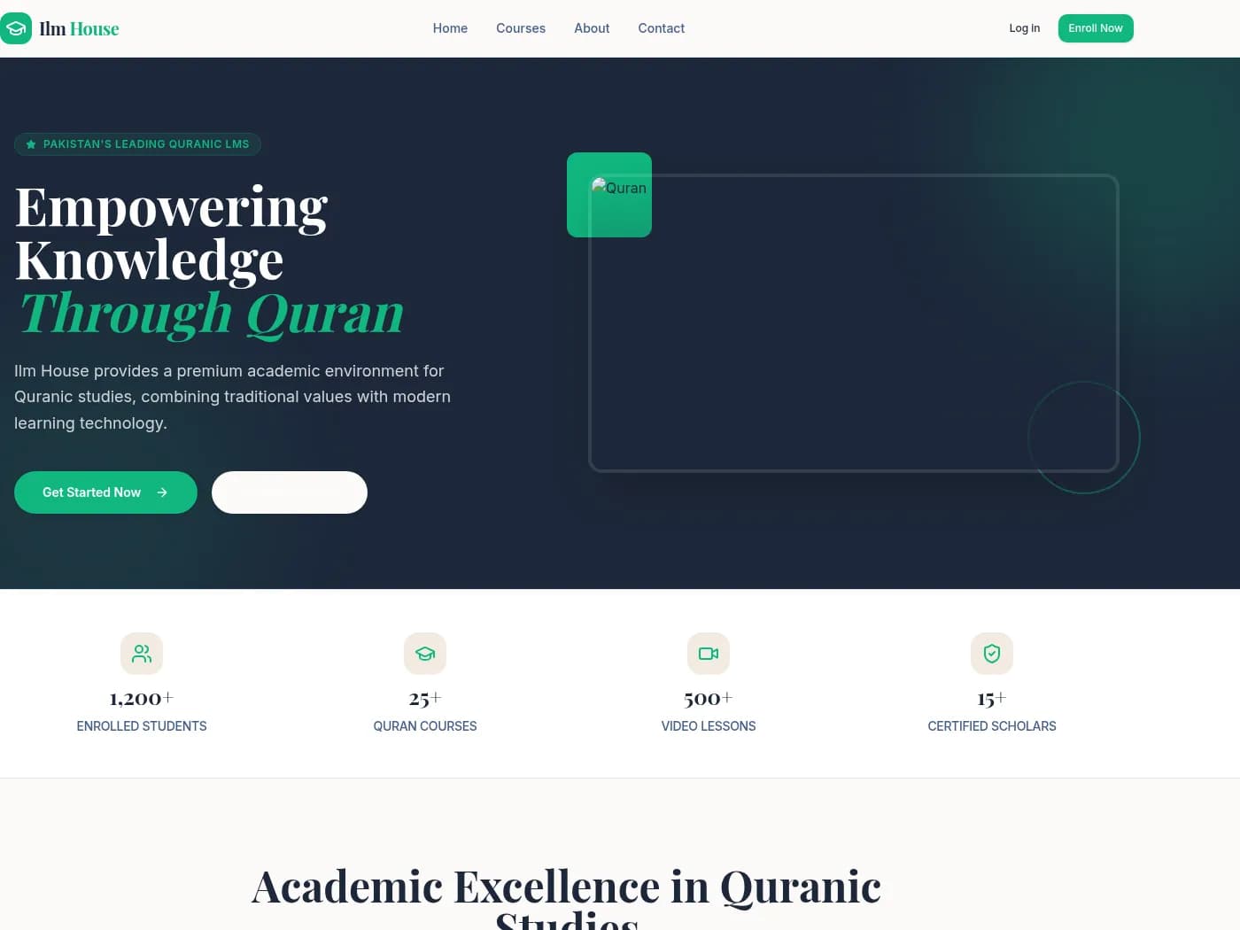 Ilm House LMS Portal