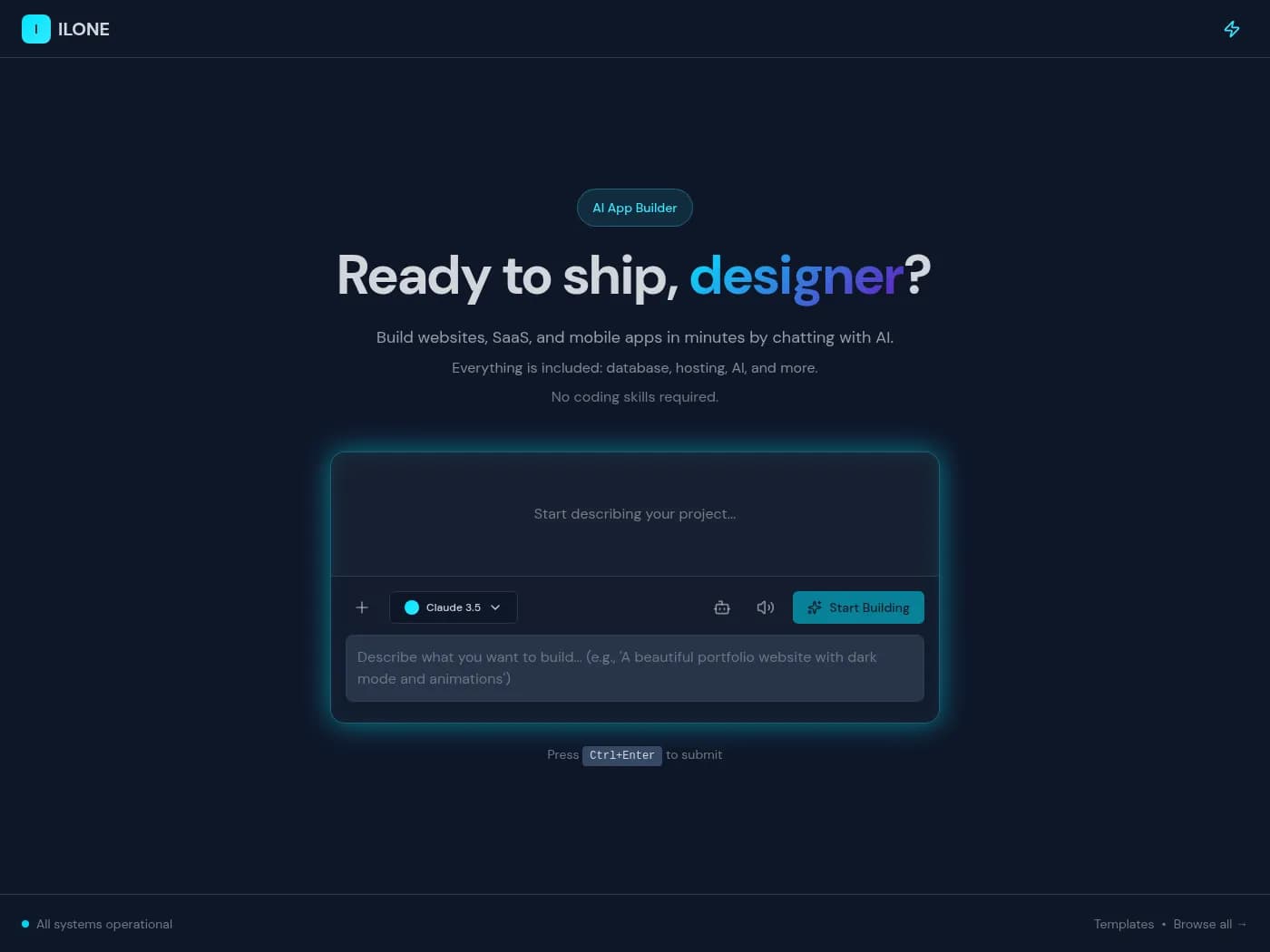 ILONE Agent Platform