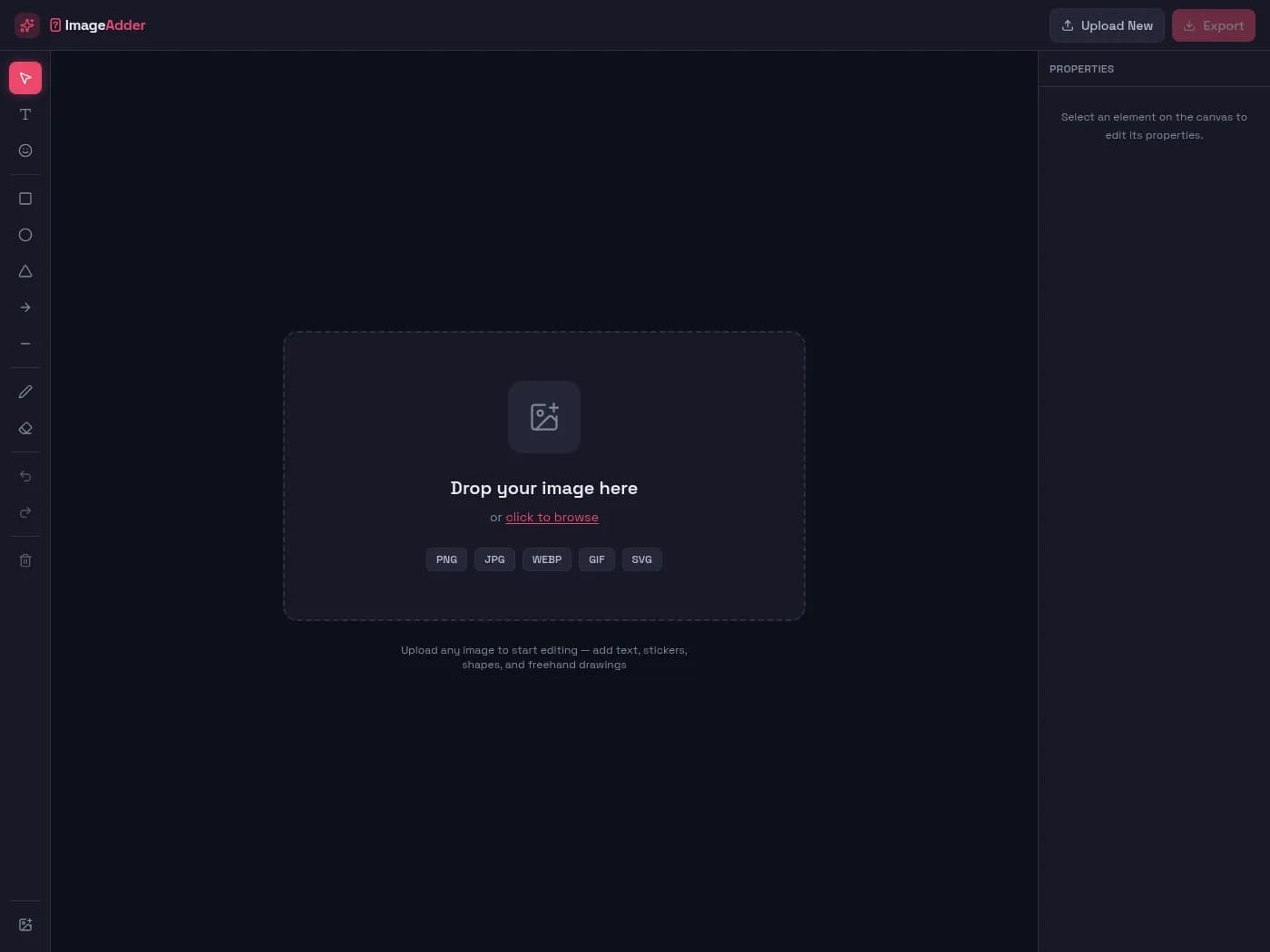 ImageAdder Editor