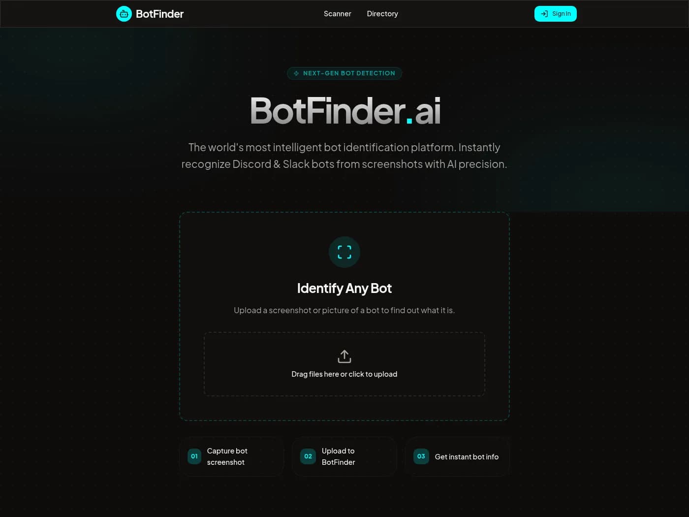 Image Bot Finder