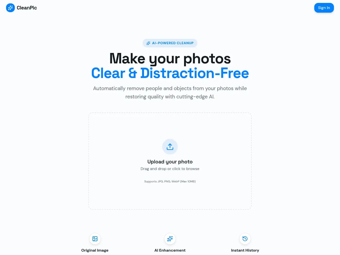 CleanPic Enhancer