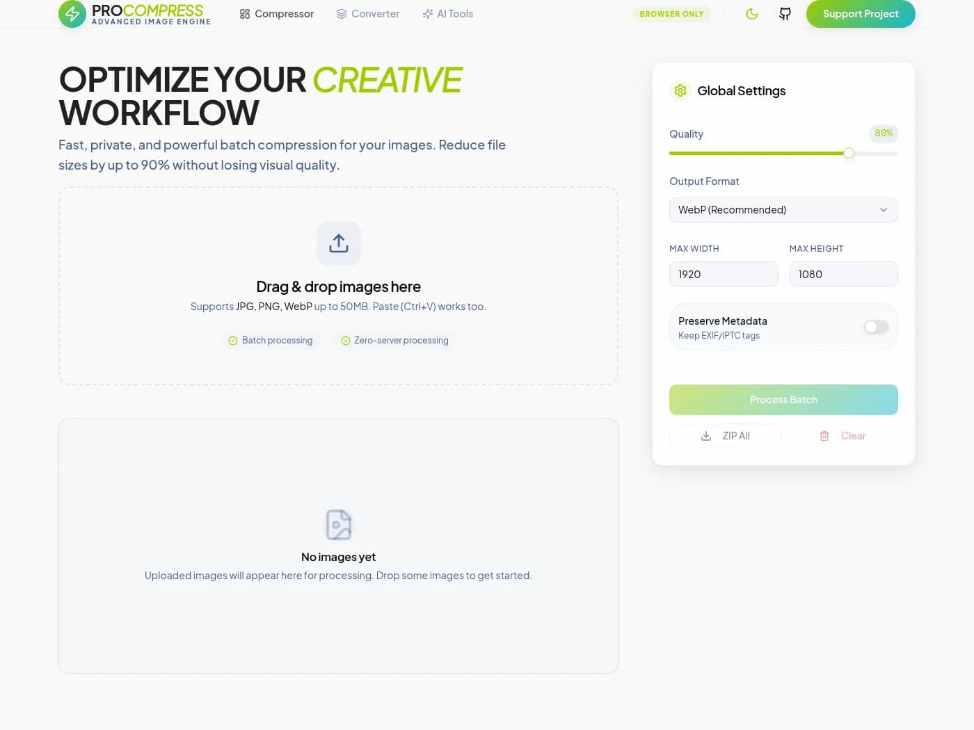 ProCompress Image Tool