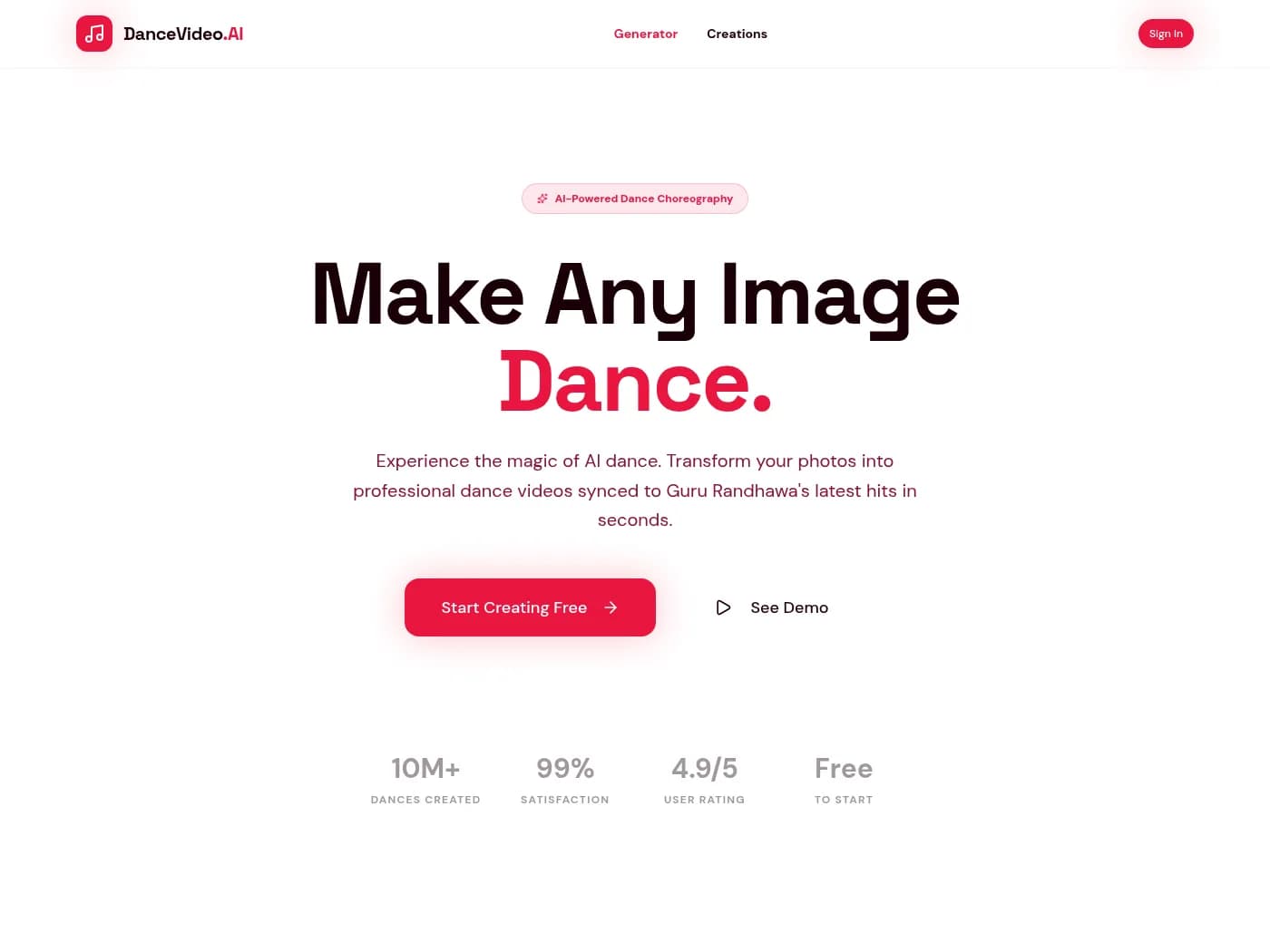 Dance Video Generator