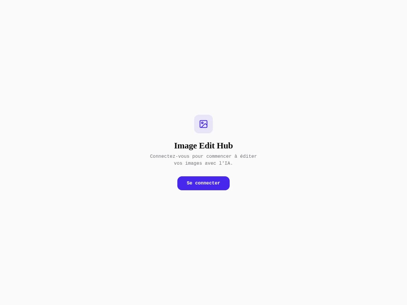 Image Edit Hub