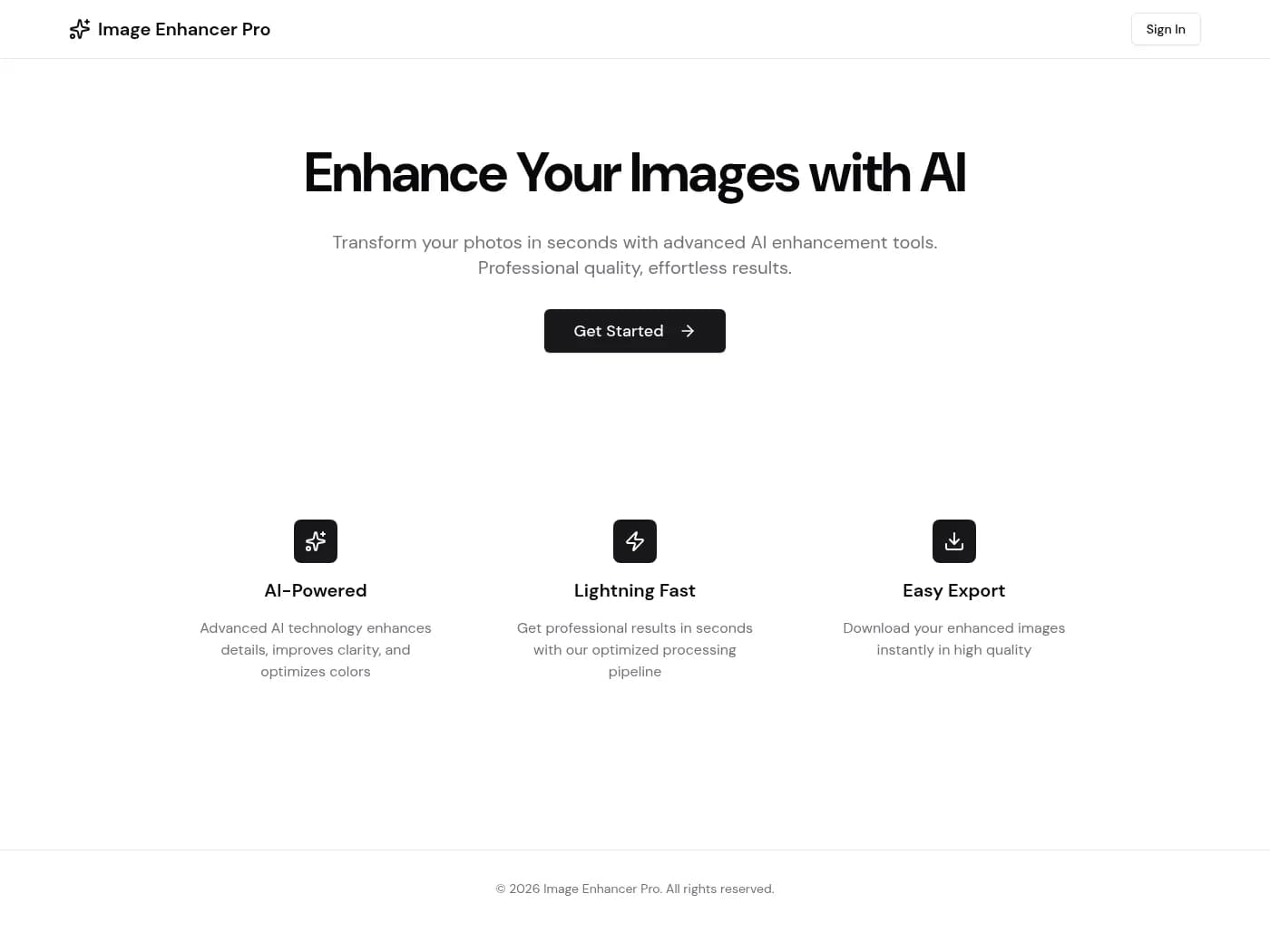 Image Enhancer Pro