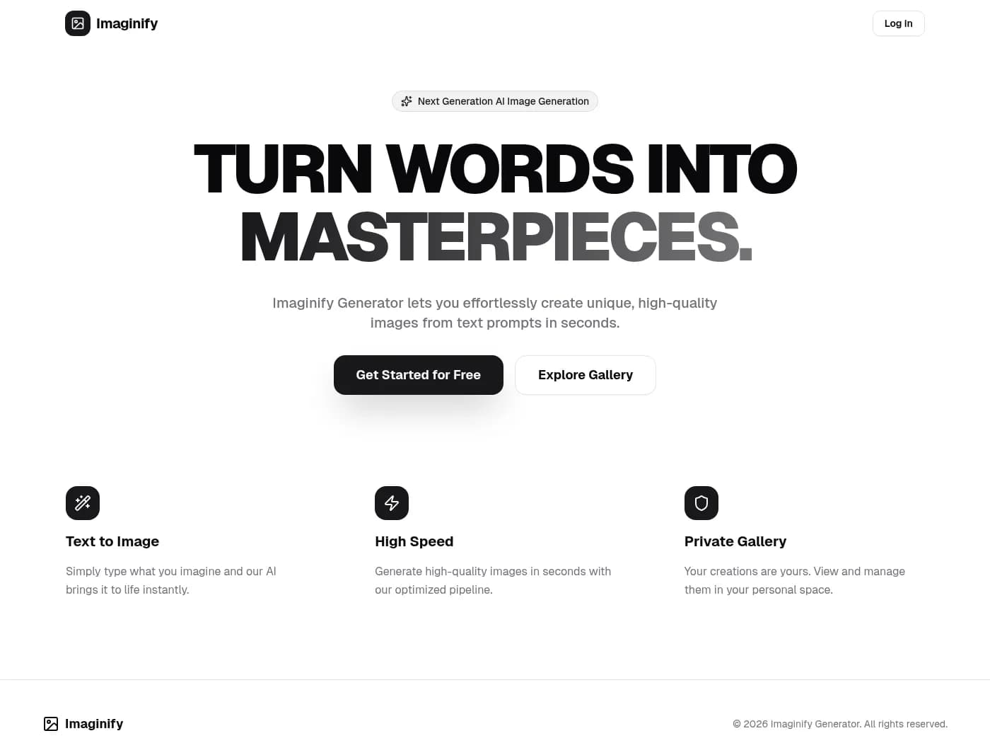 Imaginify Generator