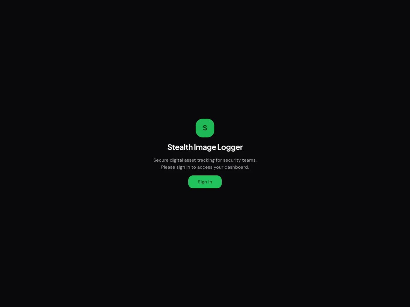 Stealth Image Logger