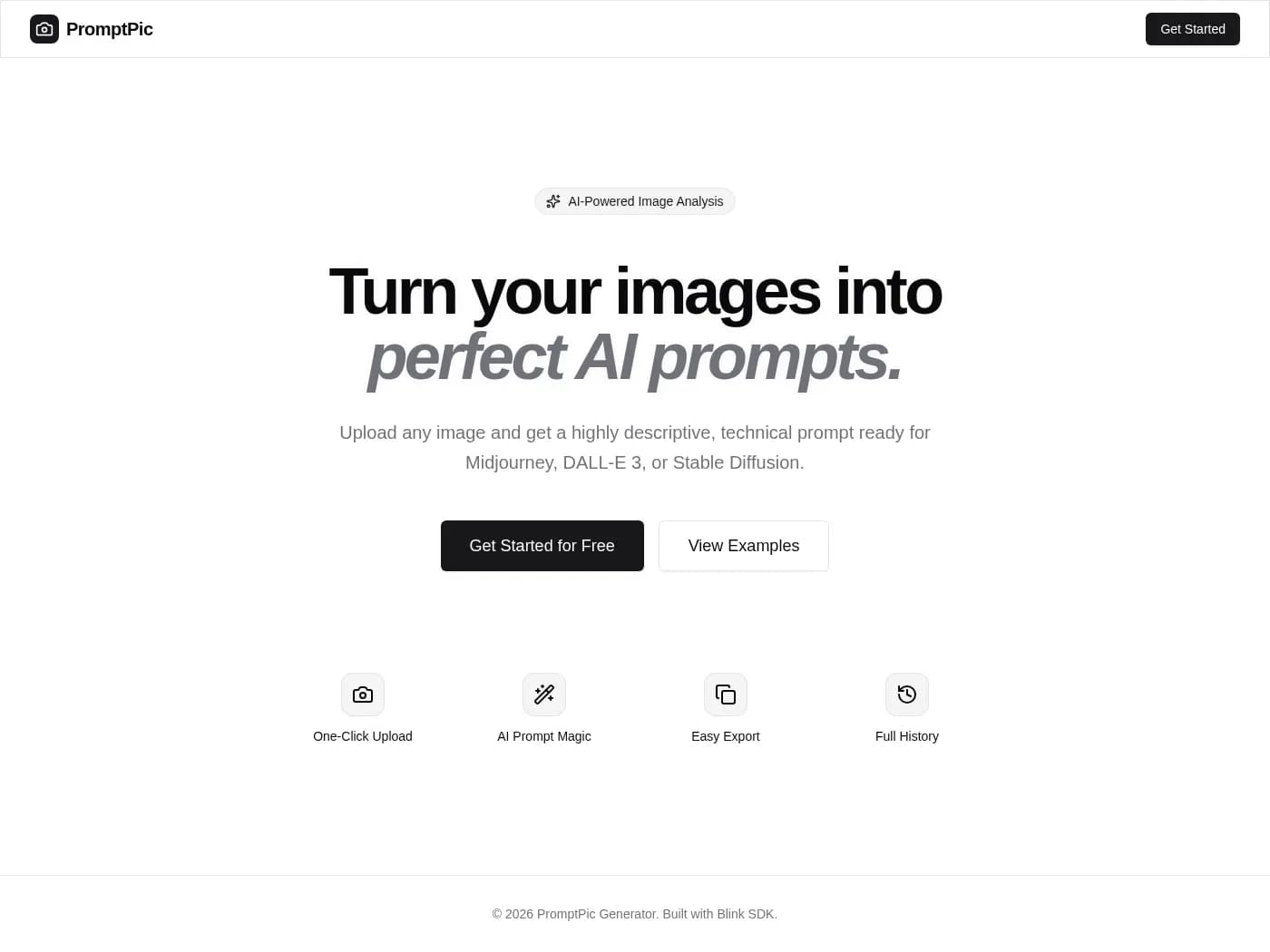PromptPic Generator