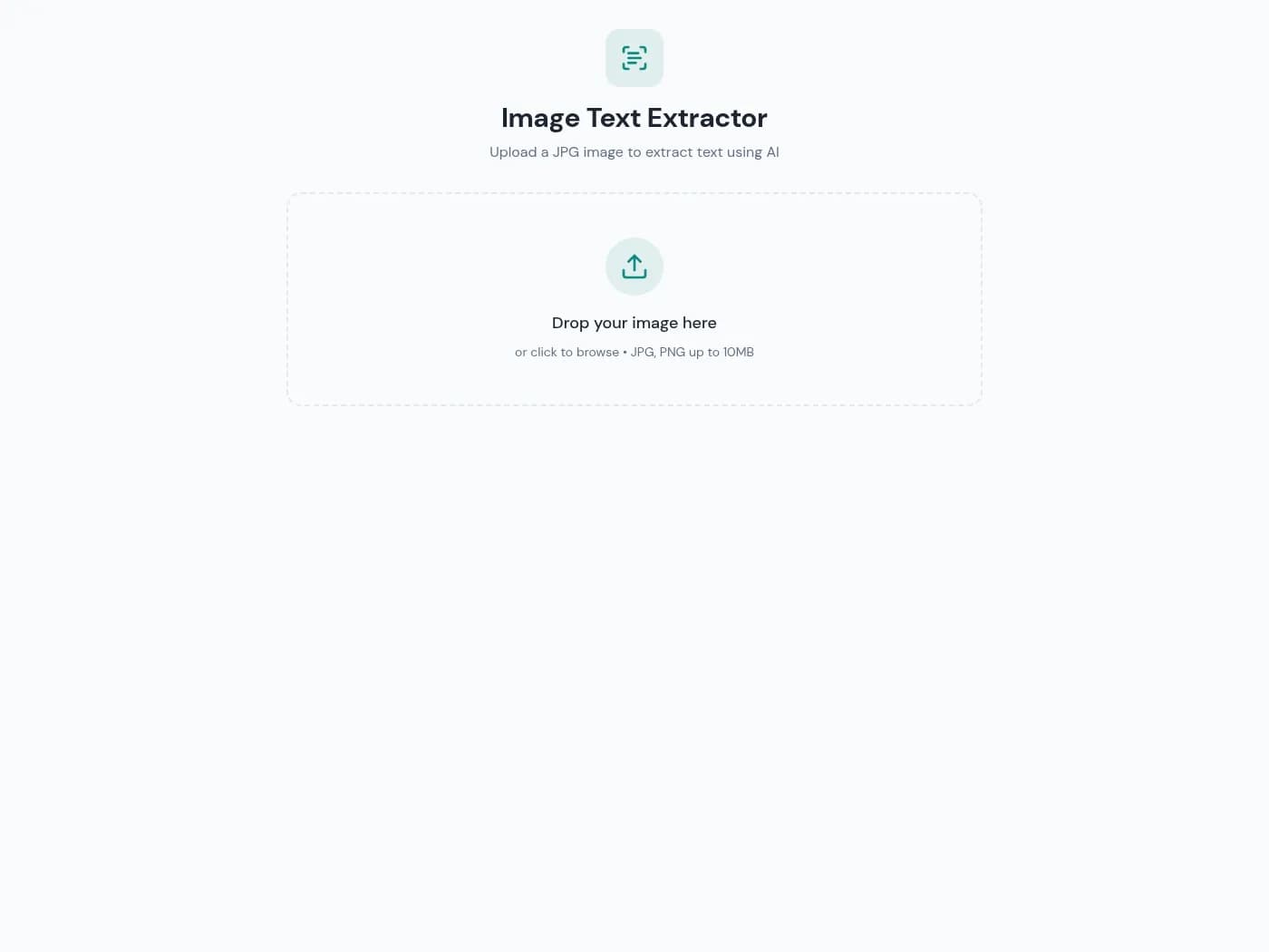 Image Text Extractor