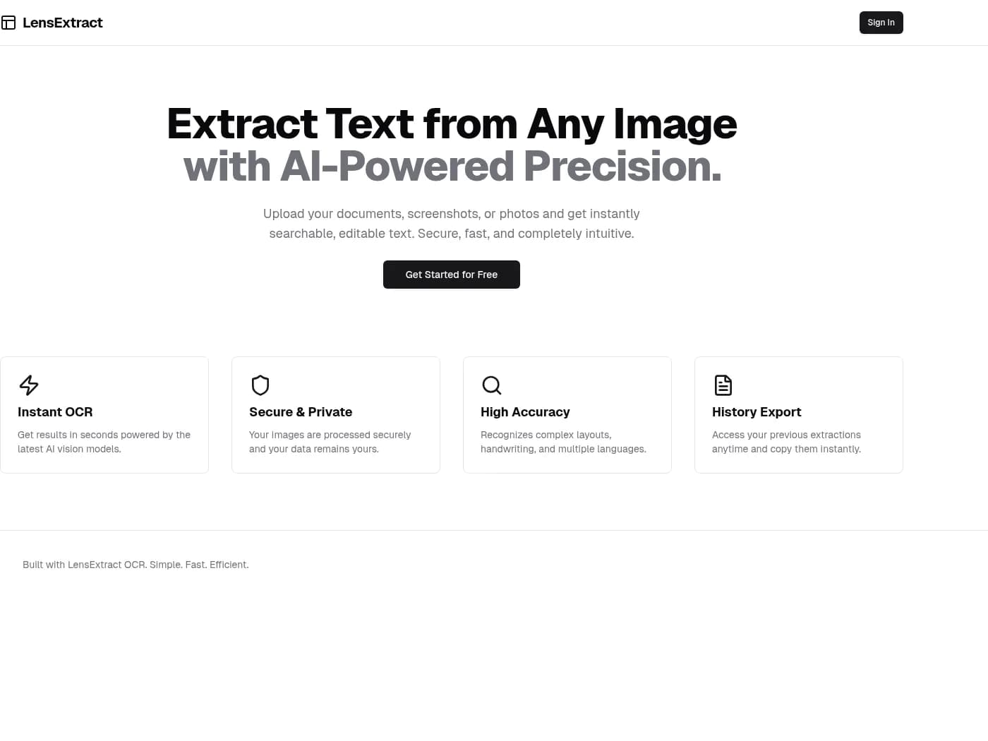 Image Text Extractor