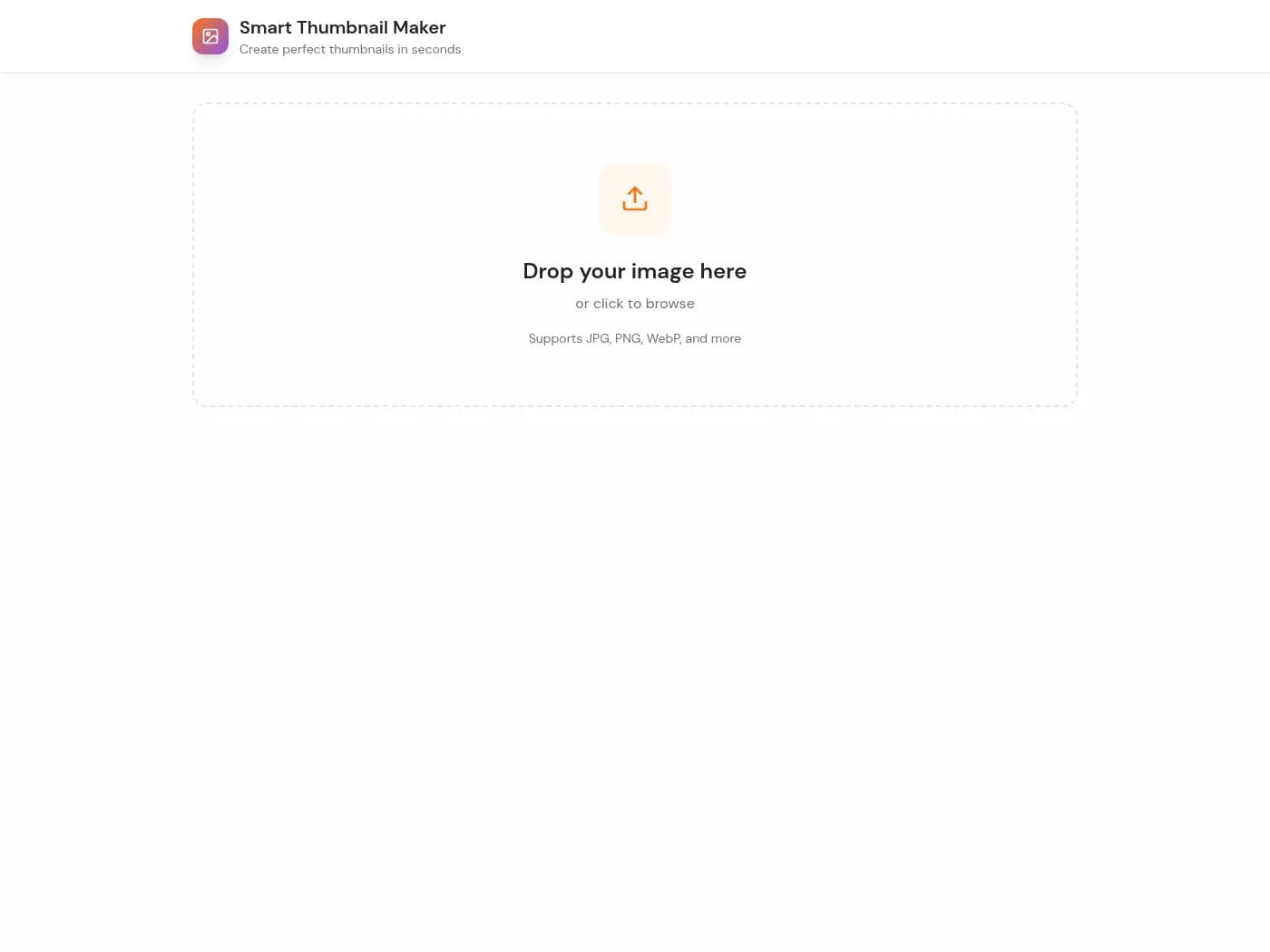 Smart Thumbnail Maker