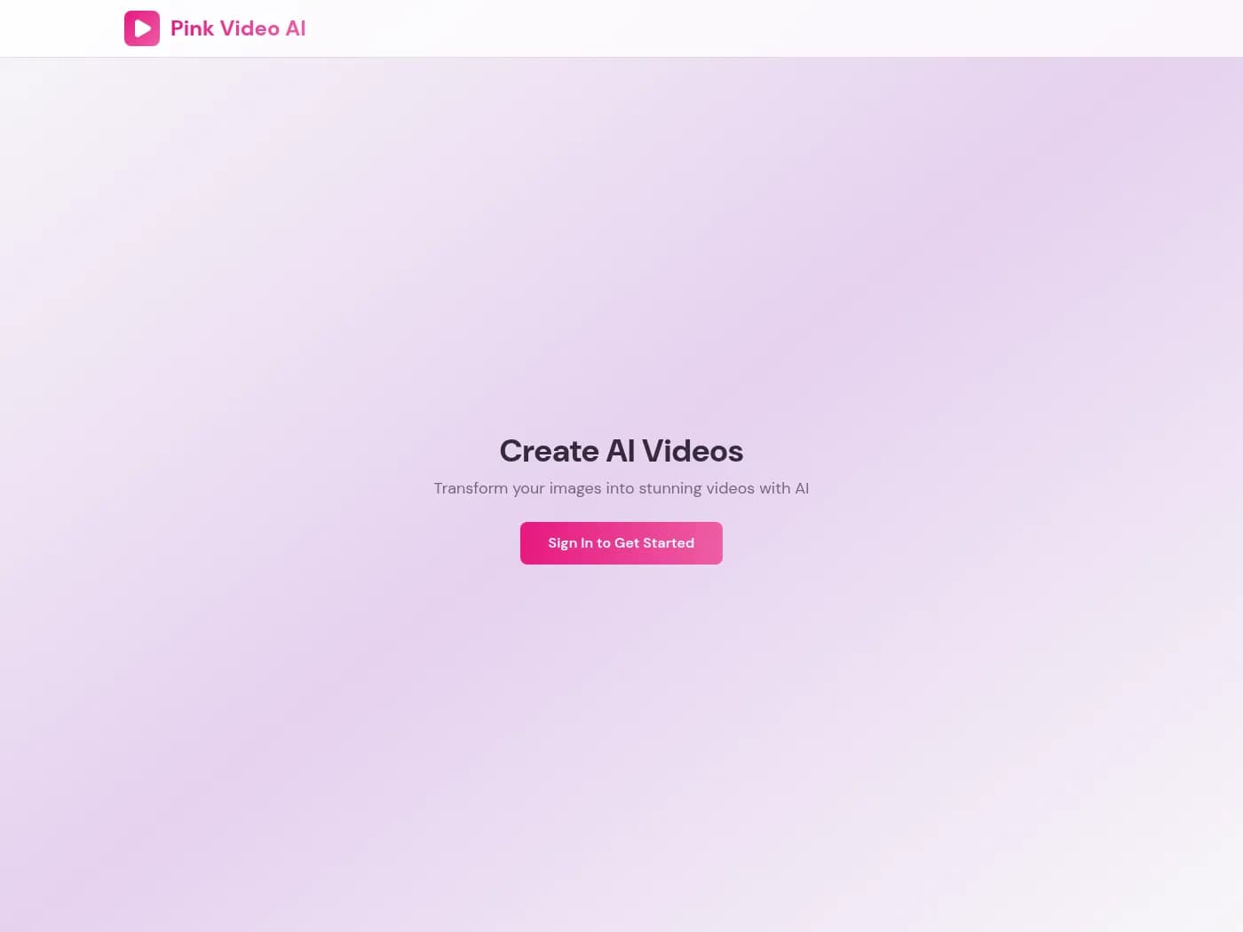 Pink Video Generator