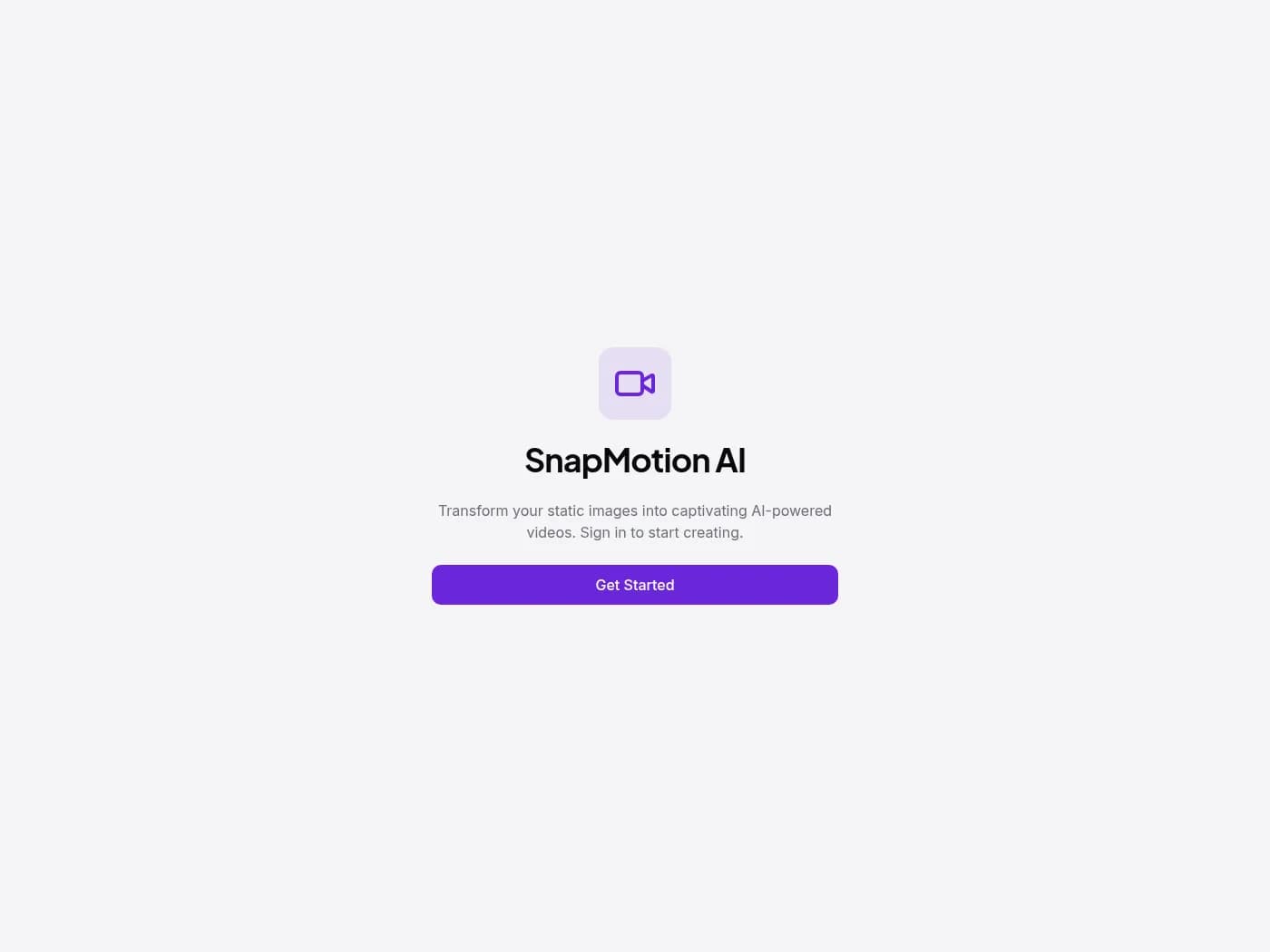 SnapMotion AI Video