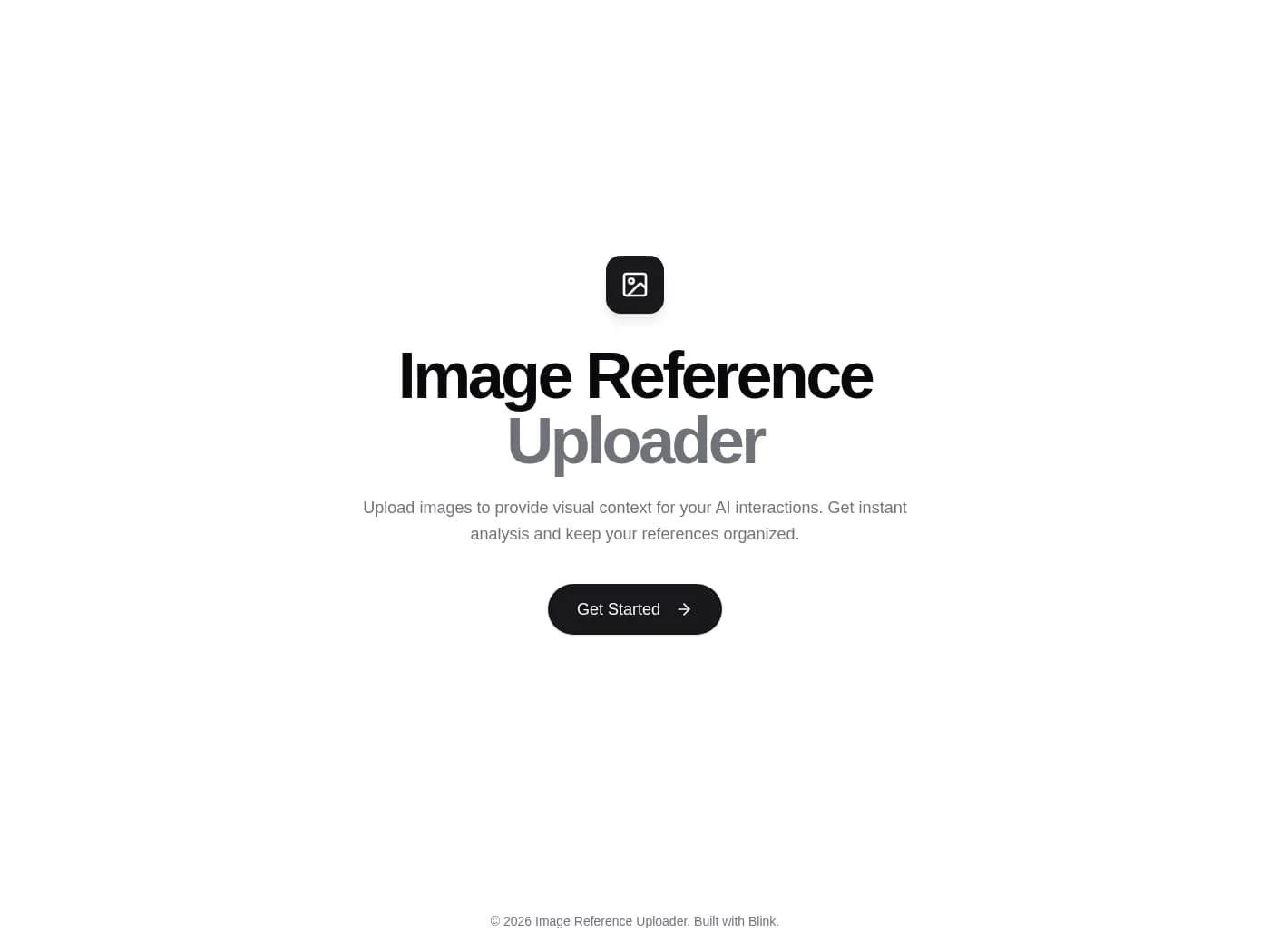 Image Reference Uploader