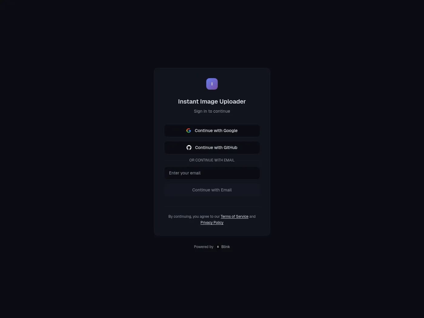 Instant Image Uploader