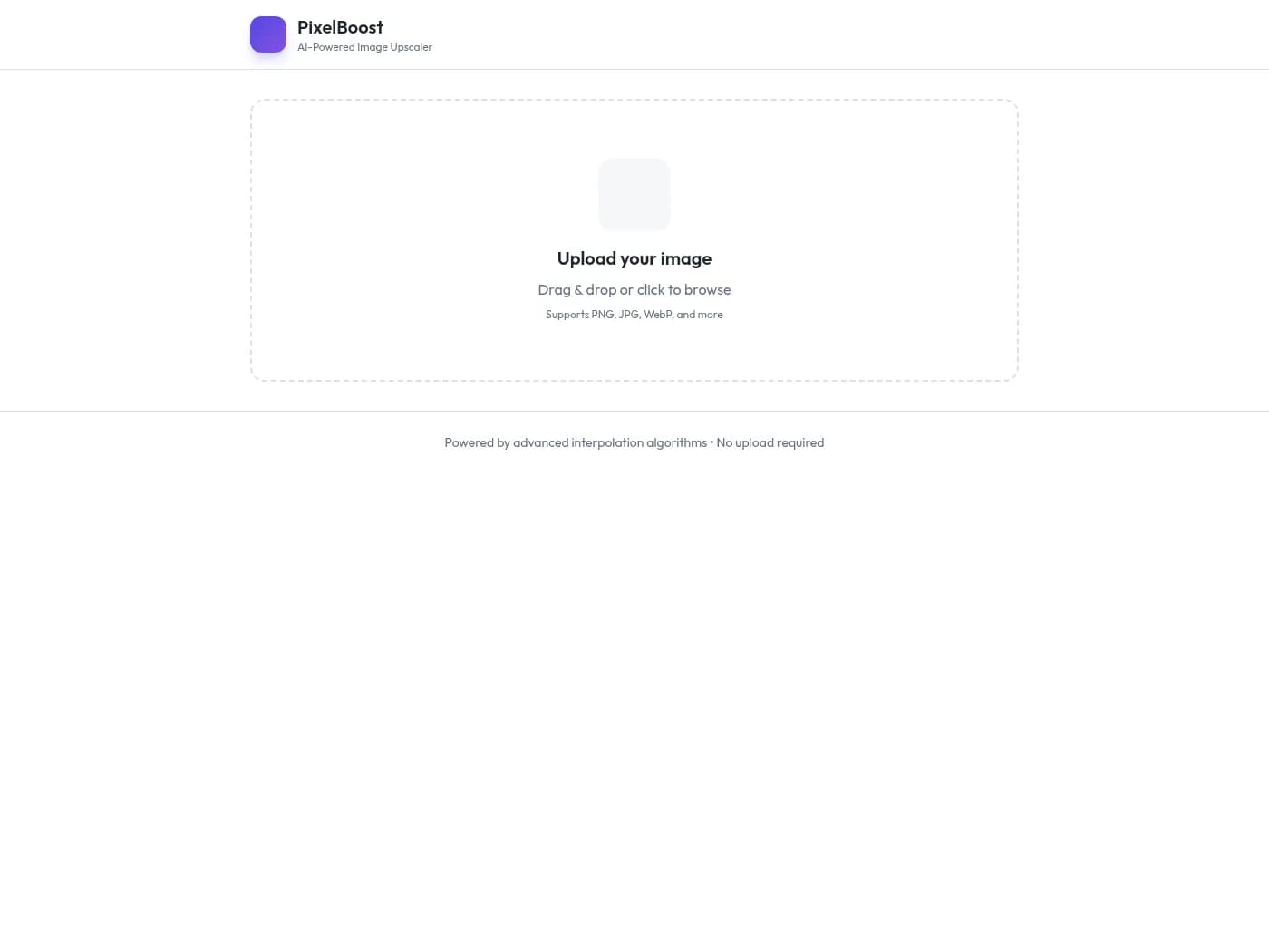 PixelBoost Upscaler