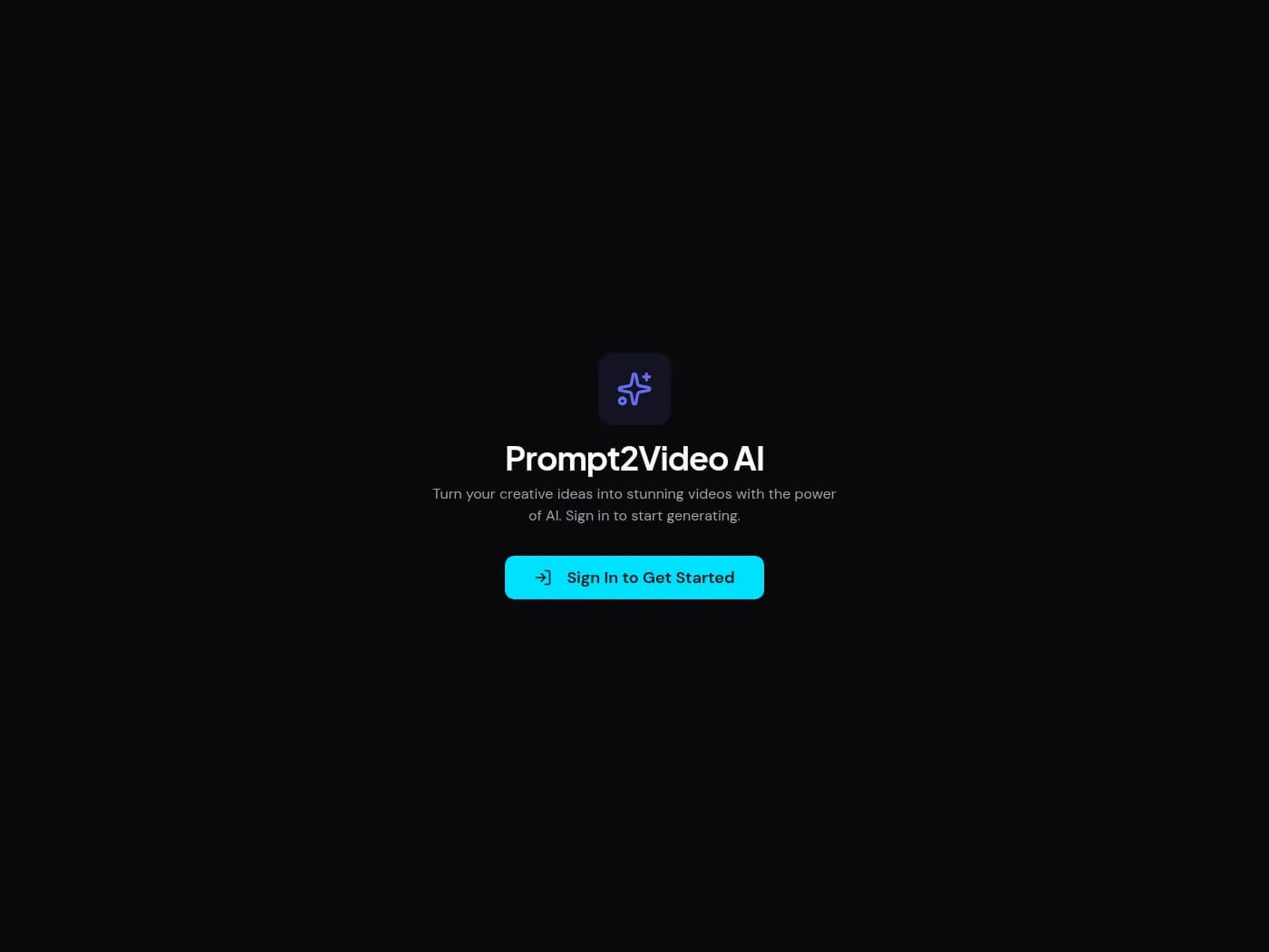Prompt2Video AI Studio