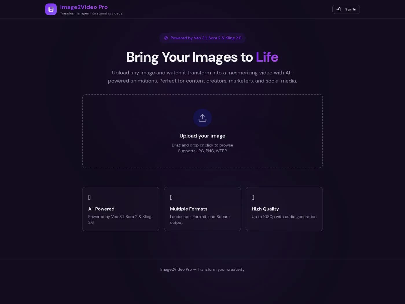 Image2Video Pro