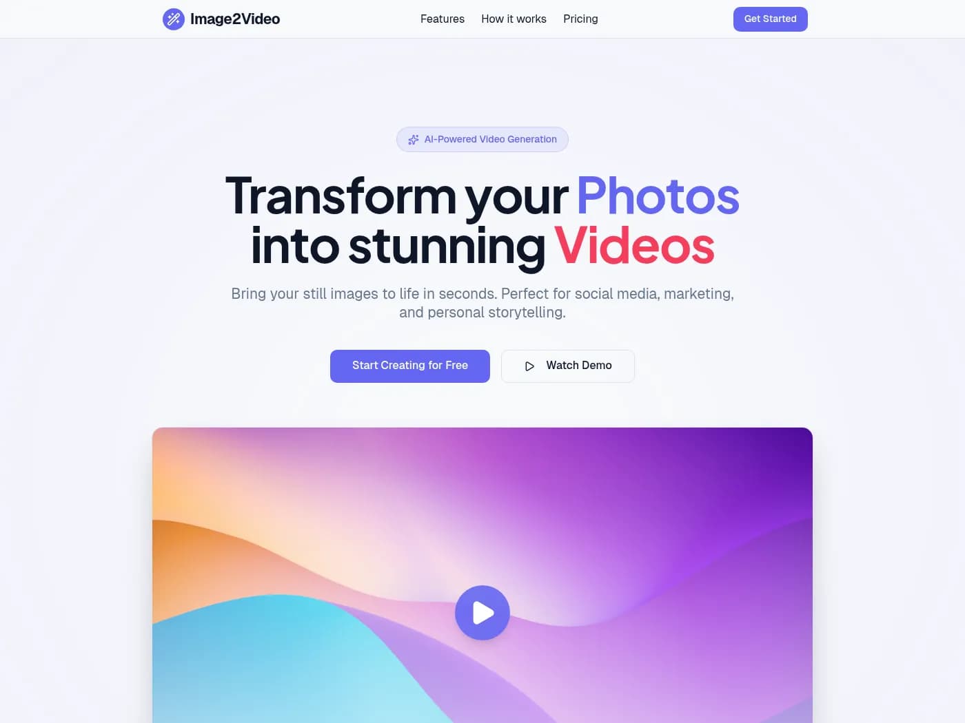 Image2Video Creator