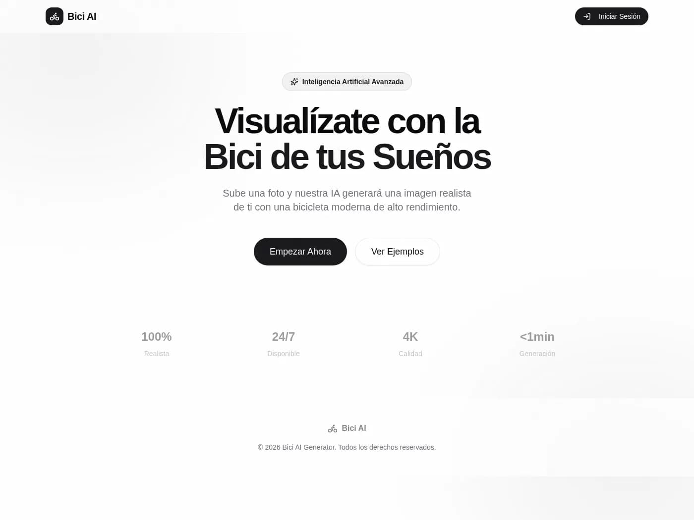 Imagen con Bicicleta AI
