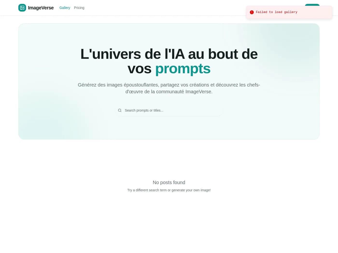 ImageVerse Social