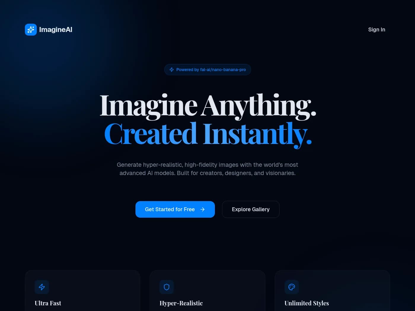 ImagineAI Image Generator