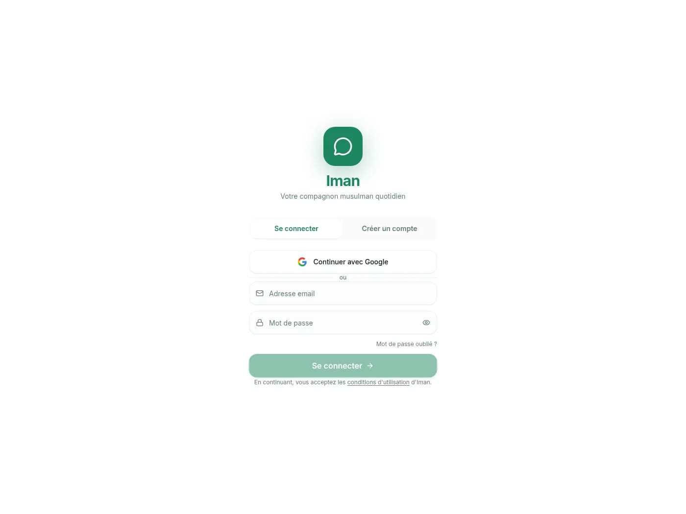 Iman Muslim App